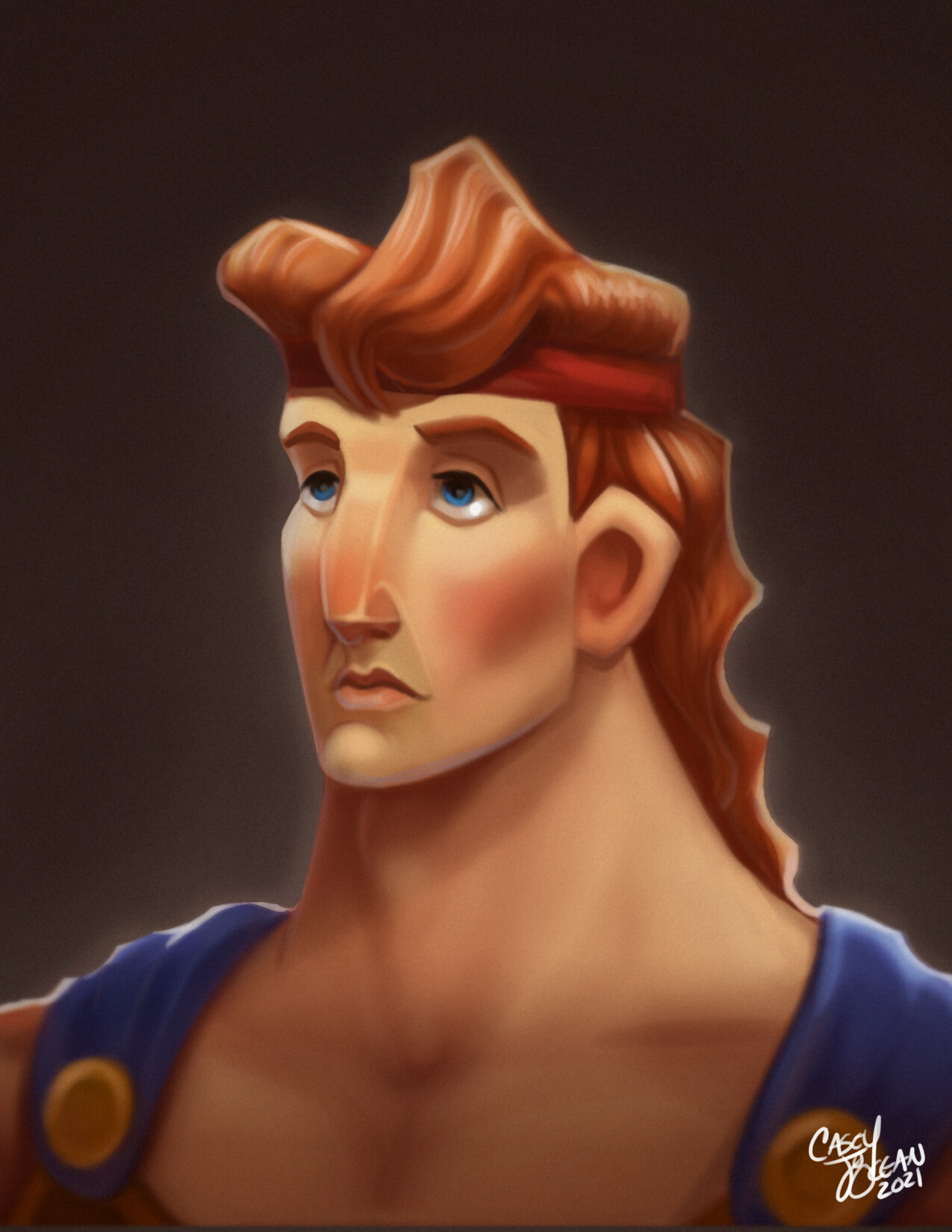 ArtStation - Hercules Portrait
