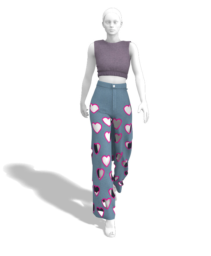 ArtStation - Barbie Doll Jeans