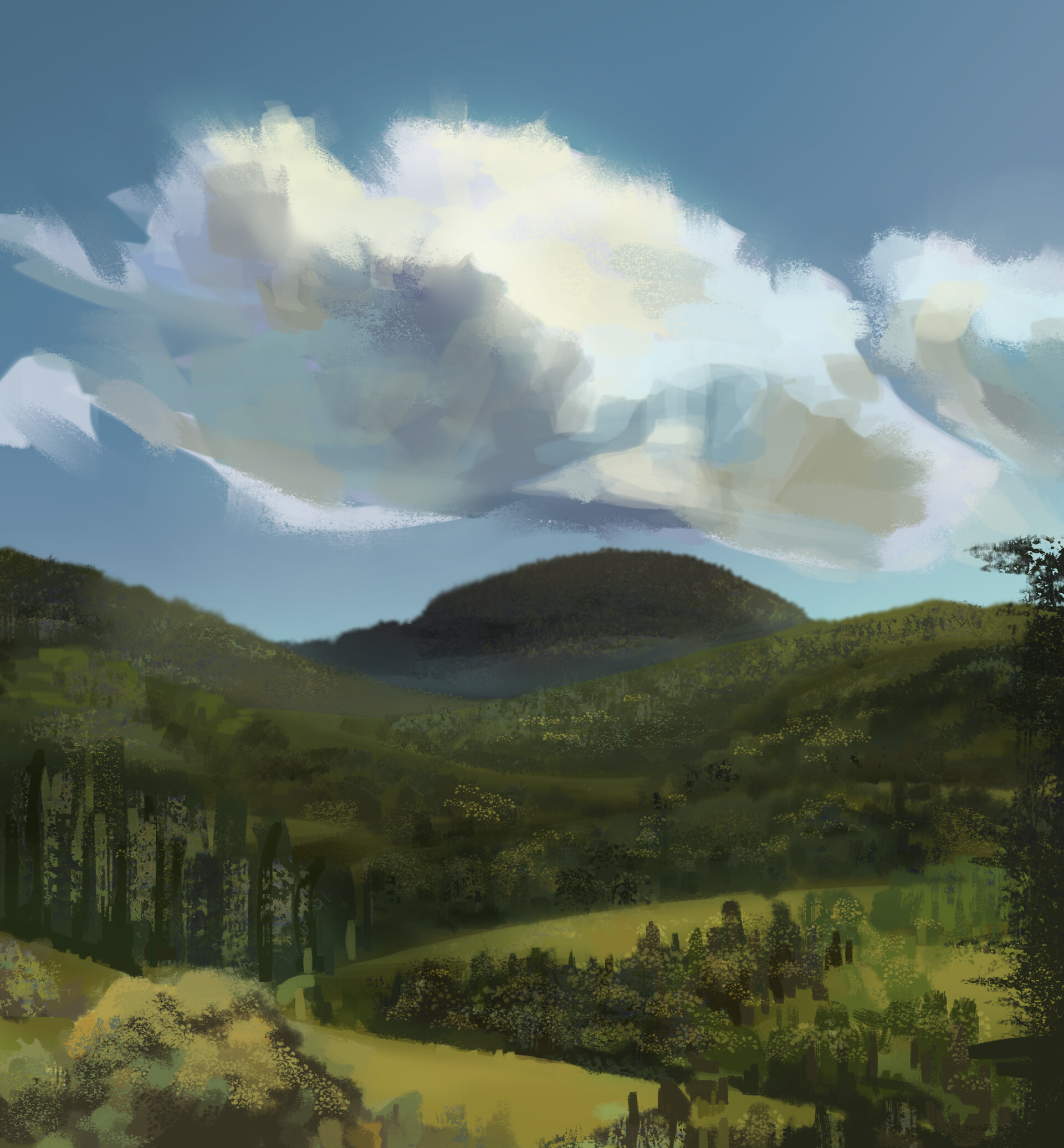 ArtStation - background practice
