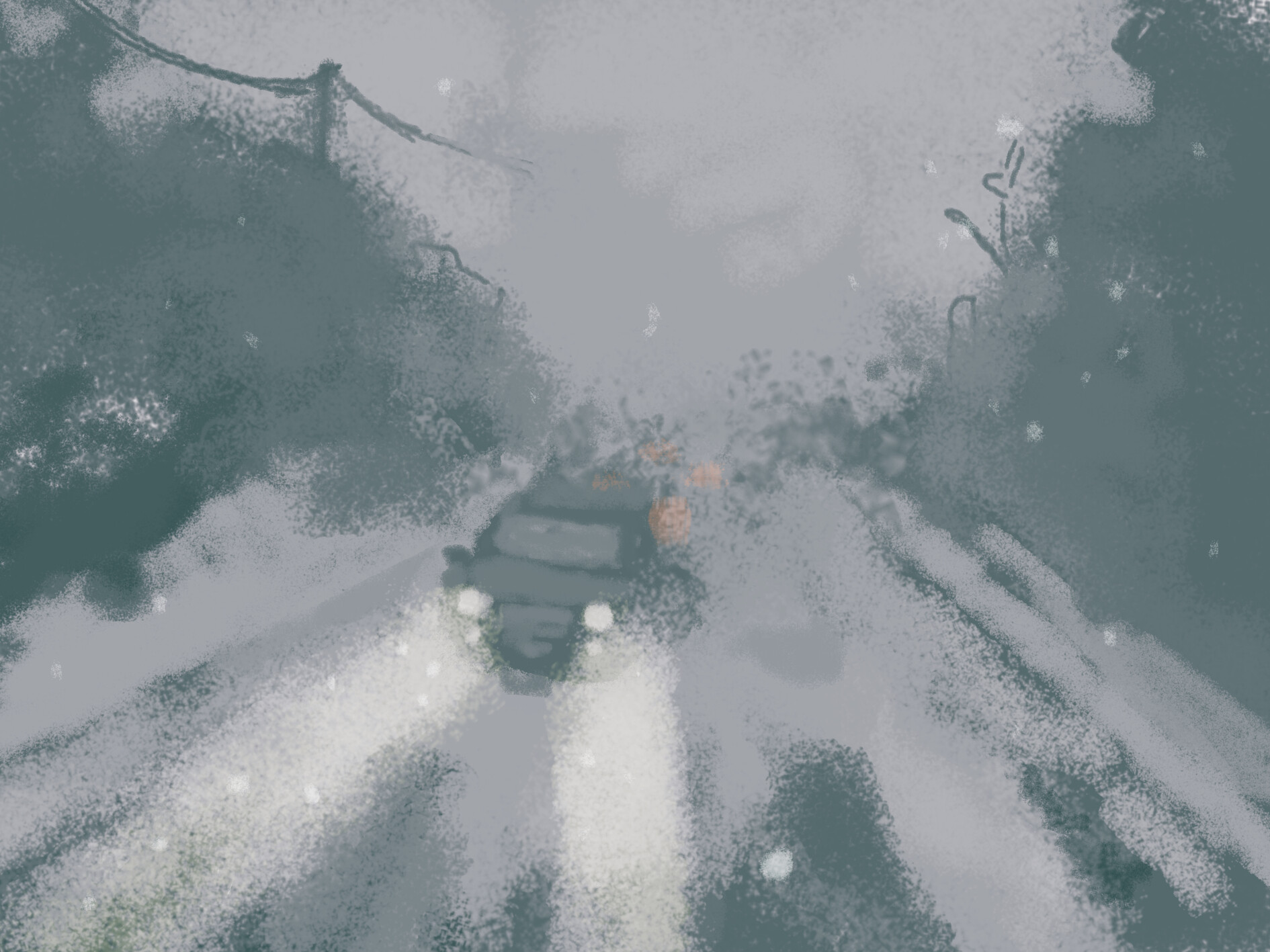 ArtStation - Snowy Comic Visual Development