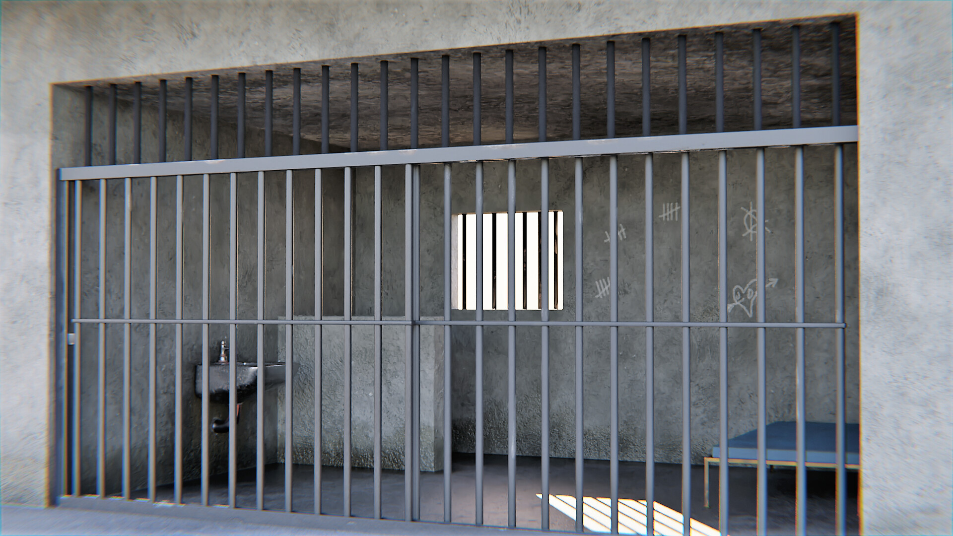 ArtStation - jail: asset for DAZ (Commission)