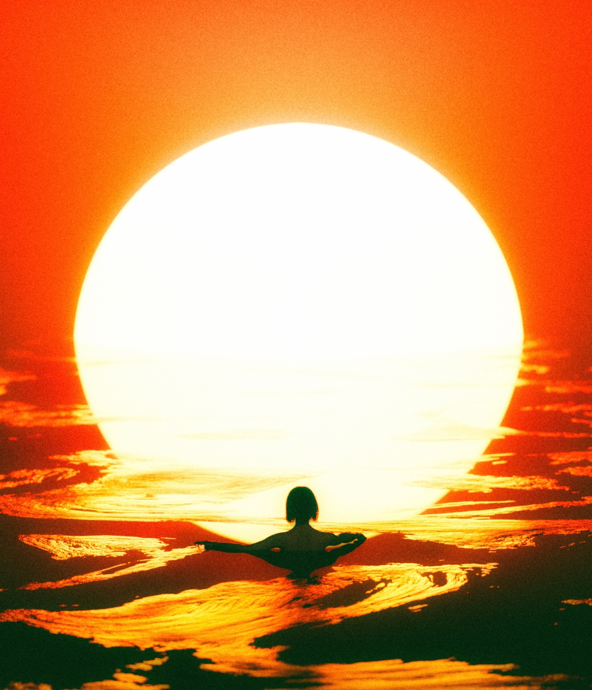 ArtStation - Sunset Sea