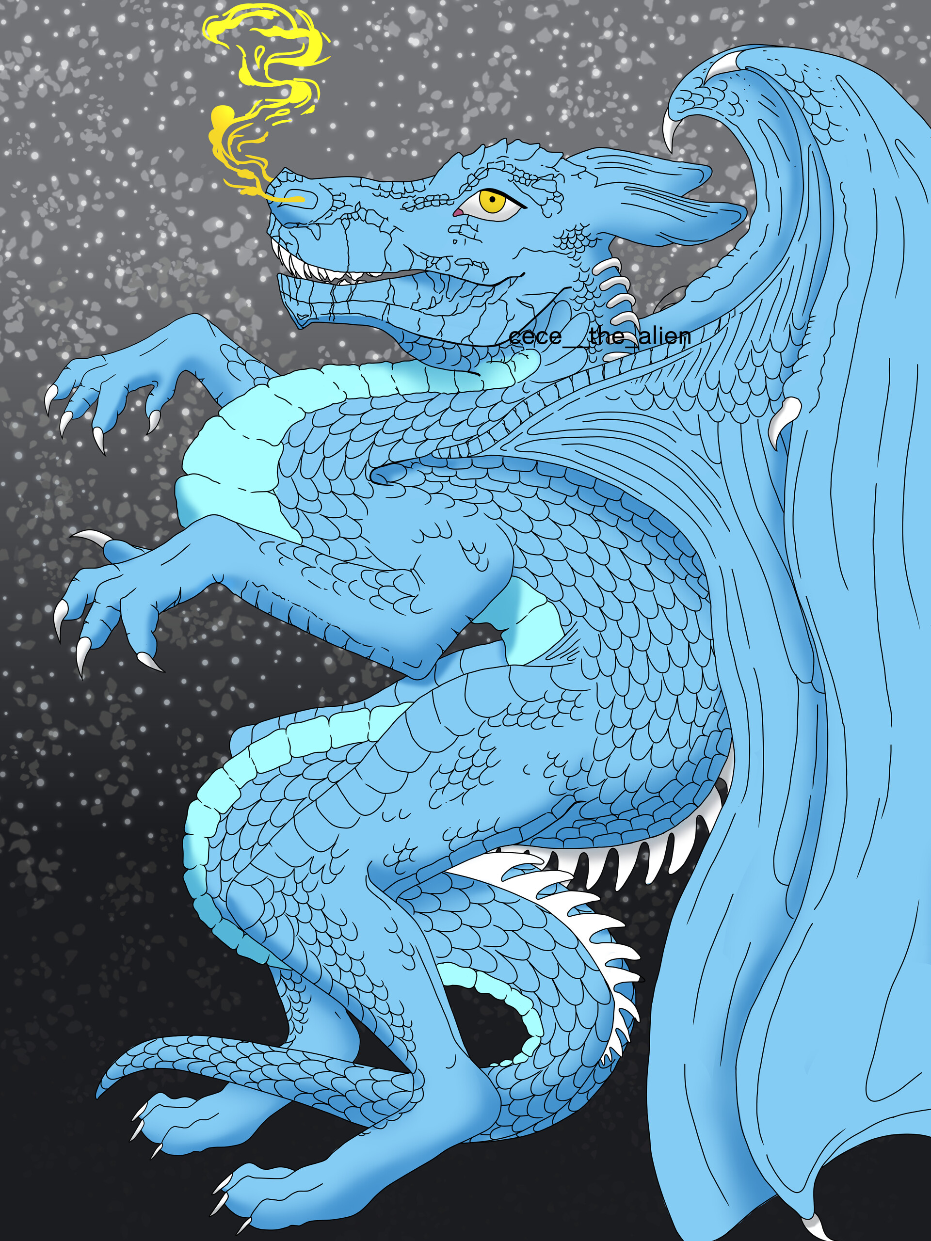 ArtStation - Blue Dragon