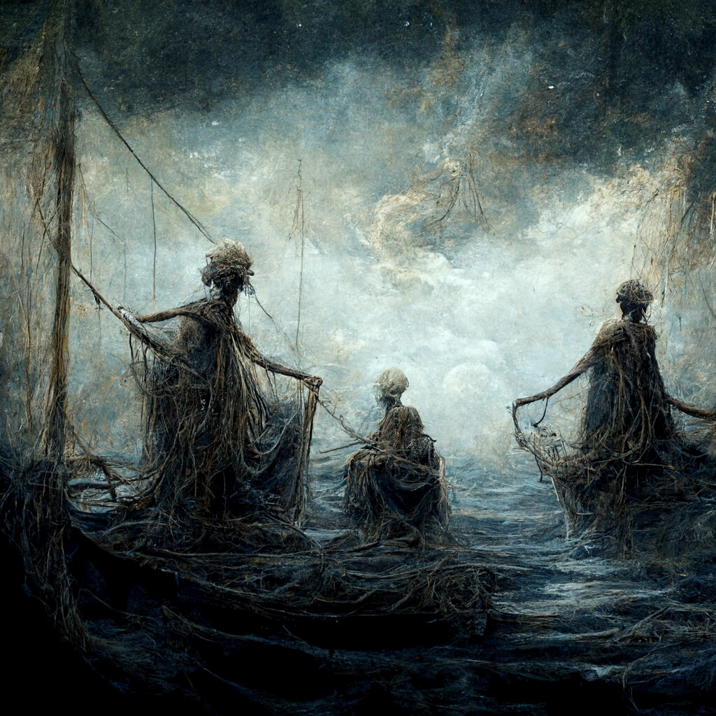 ArtStation - The Fates Have Arrived At Hades' Door