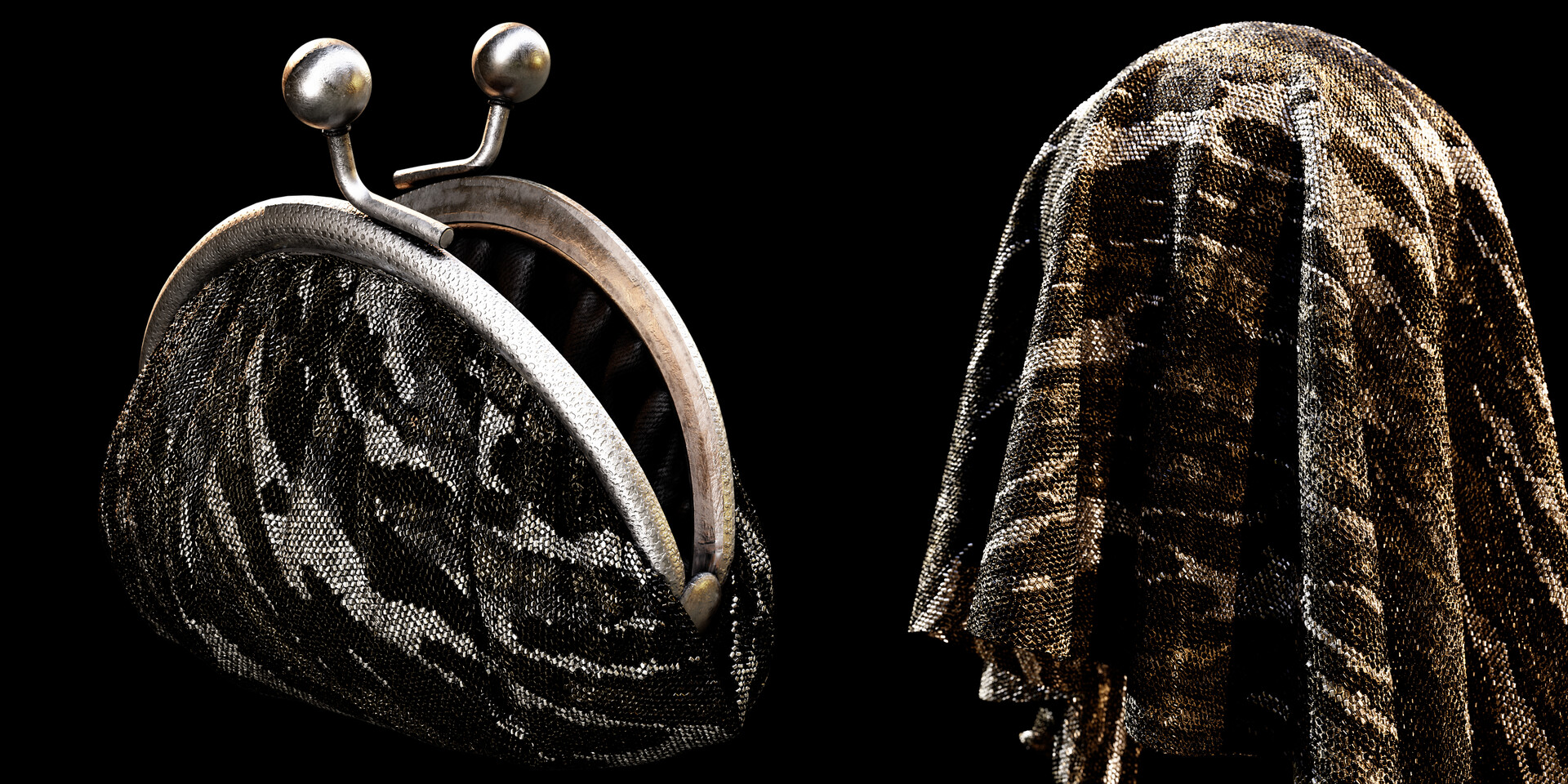 Mahsa.esfahani - beaded fabric!