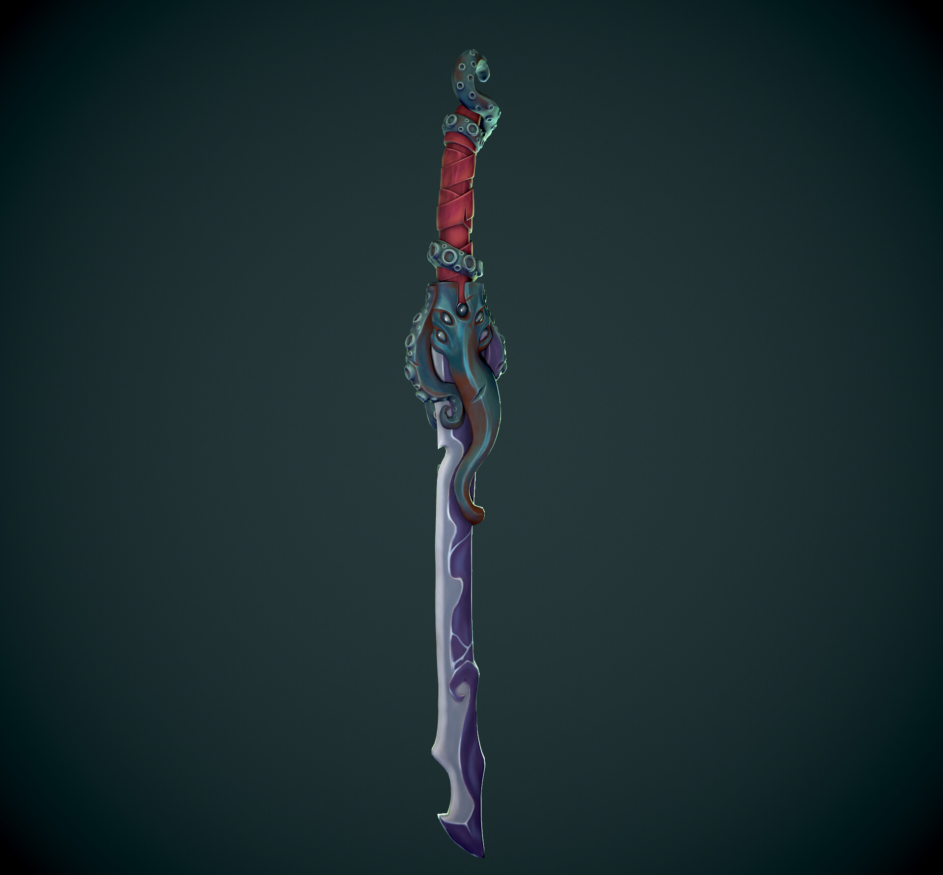 ArtStation - Stylized Kraken Sword