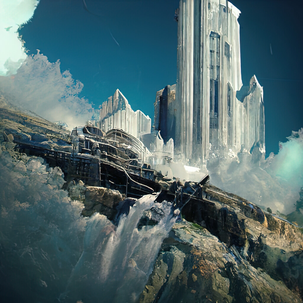 ArtStation - Olympus, the ancient city of the gods