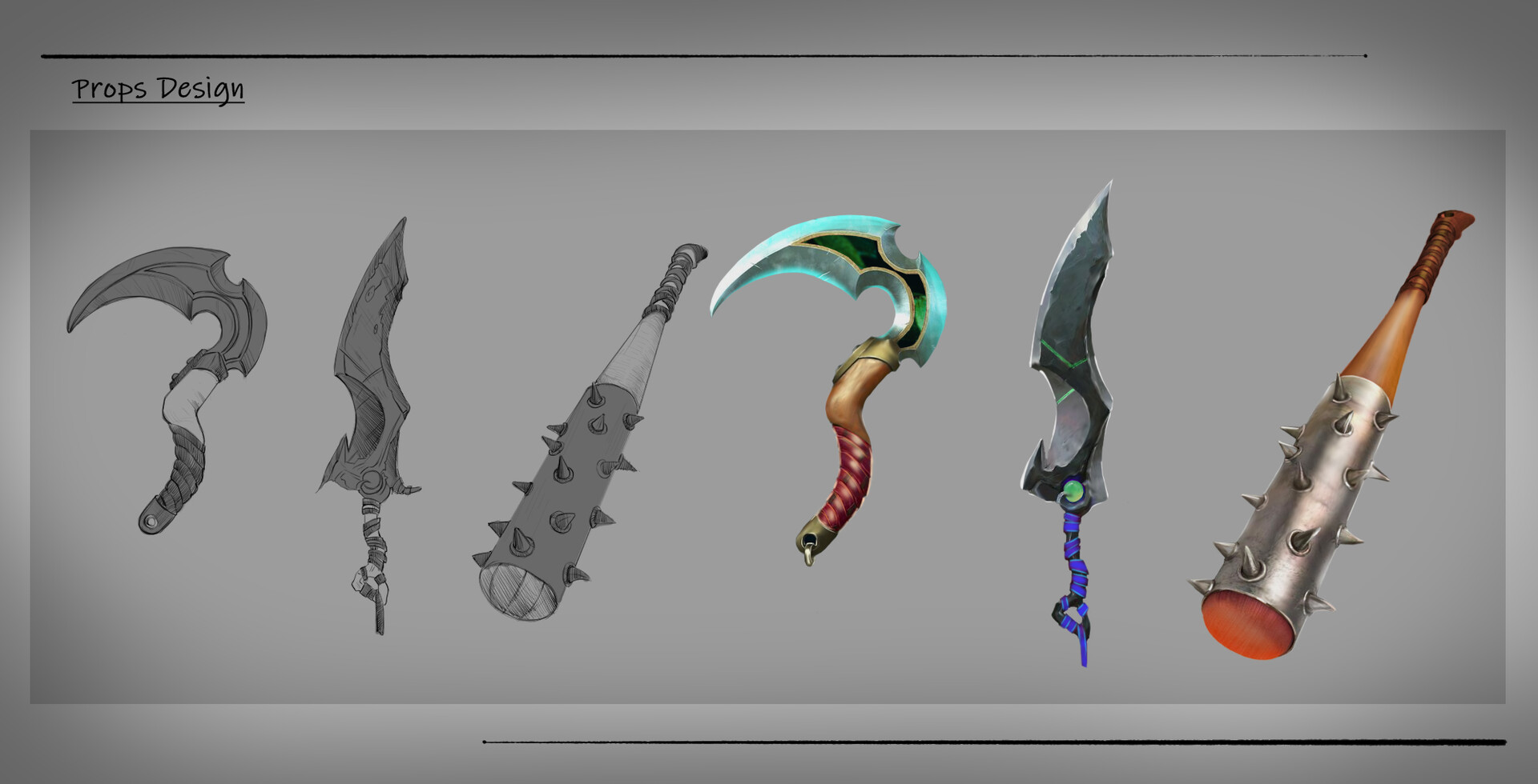 ArtStation - Props design