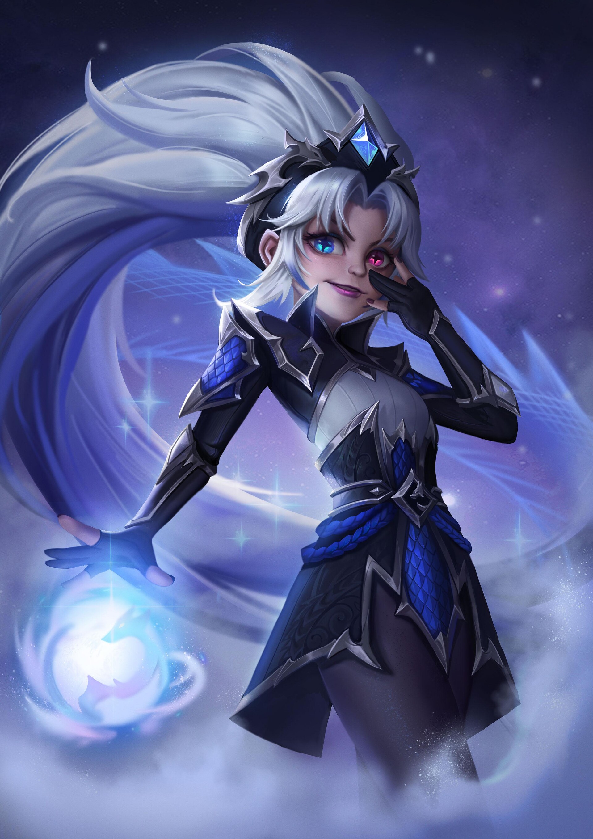 ArtStation - 英雄联盟同人EDG冠军皮肤-佐伊