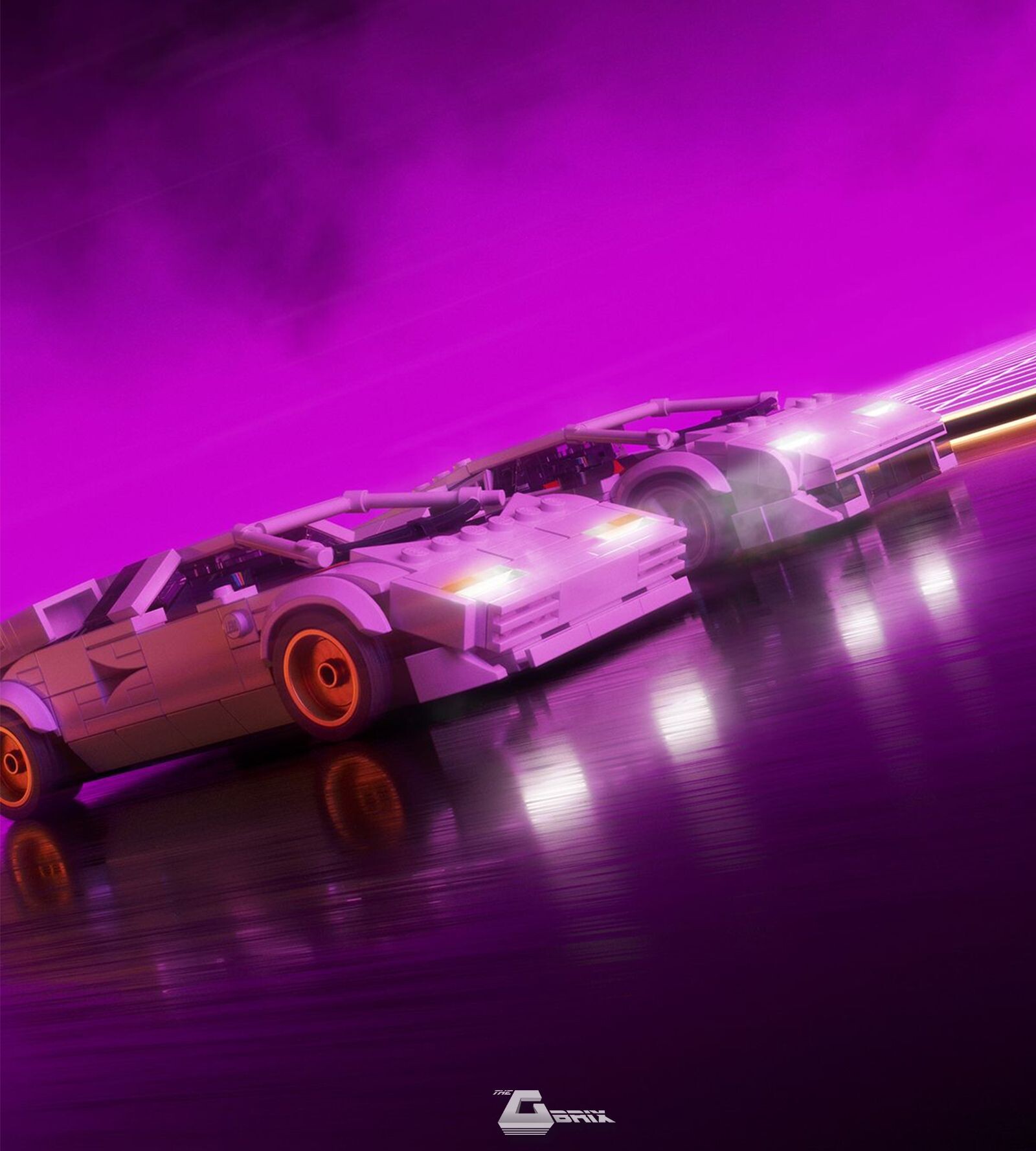 ArtStation - LEGO Countach (New and Original)