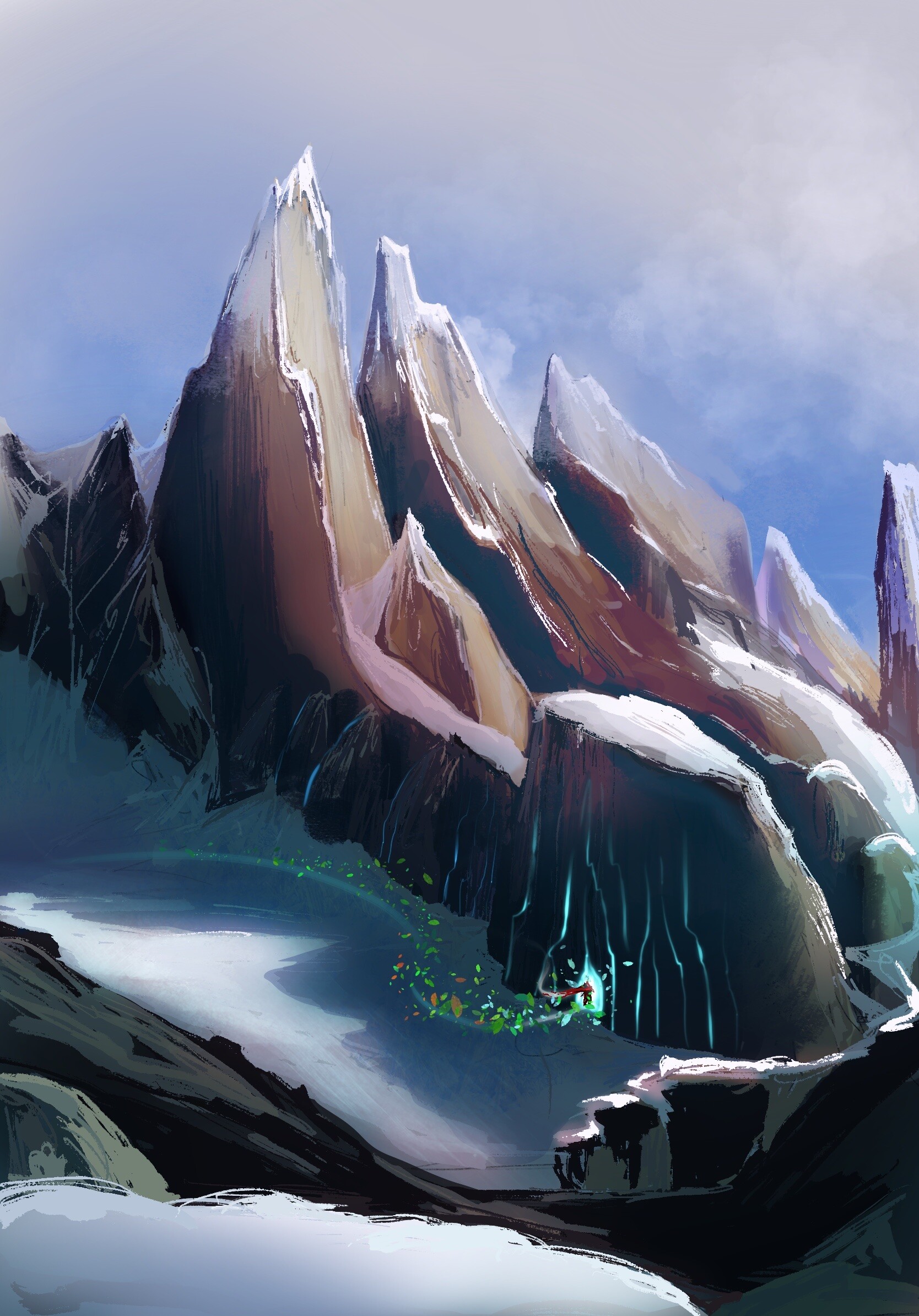 ArtStation - Mountains secret