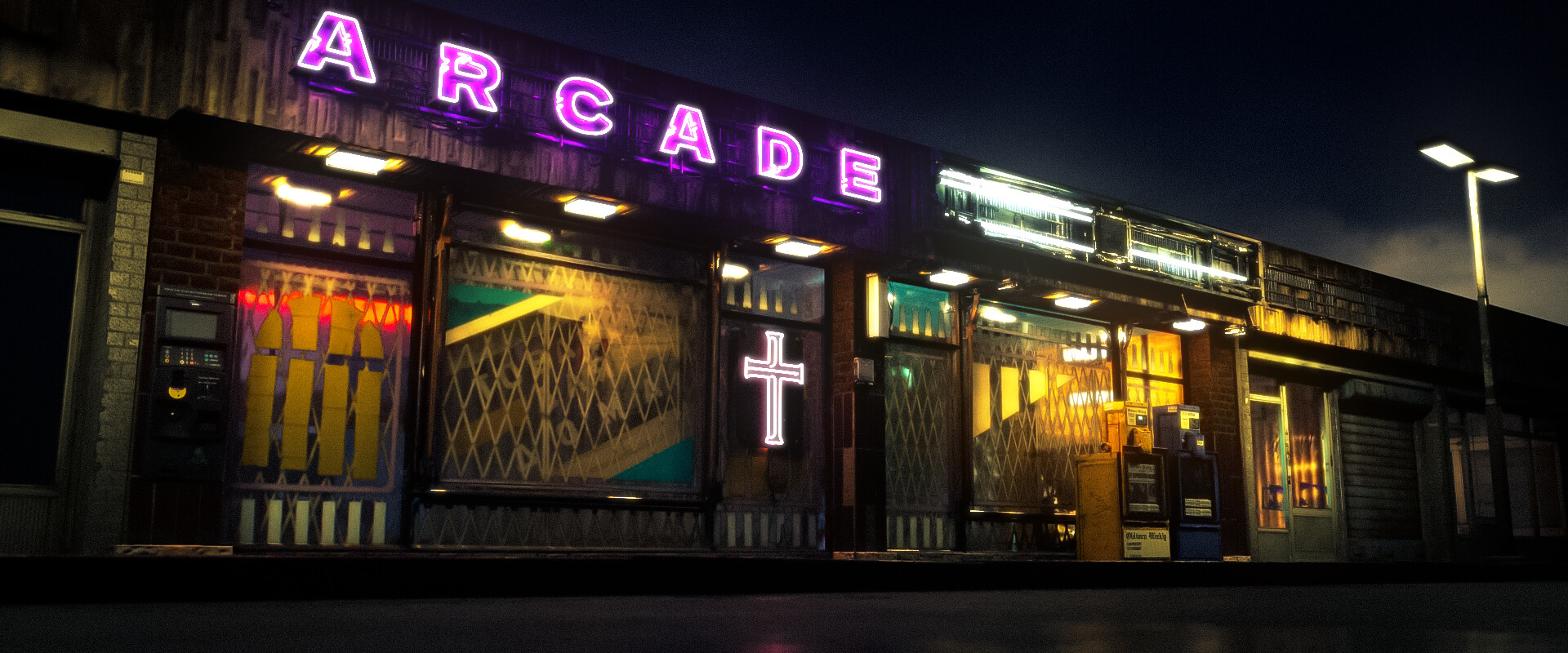 Chris Valle - Arcade render