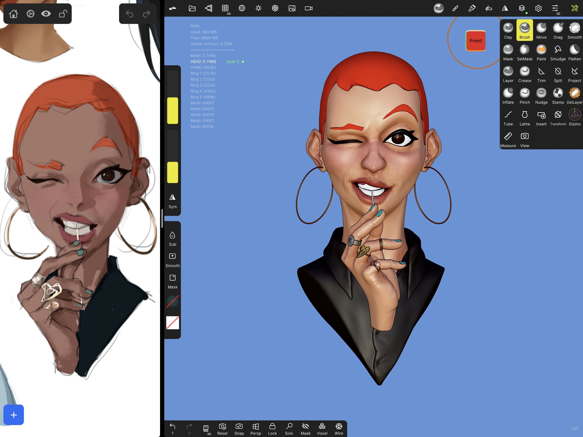 ArtStation - Tried to follow a cool 2d concept, let’s say I made it on ...