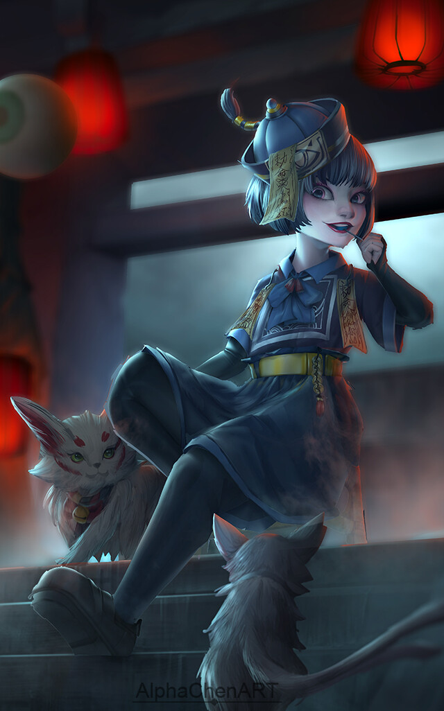 ArtStation - opening of the ghost gate