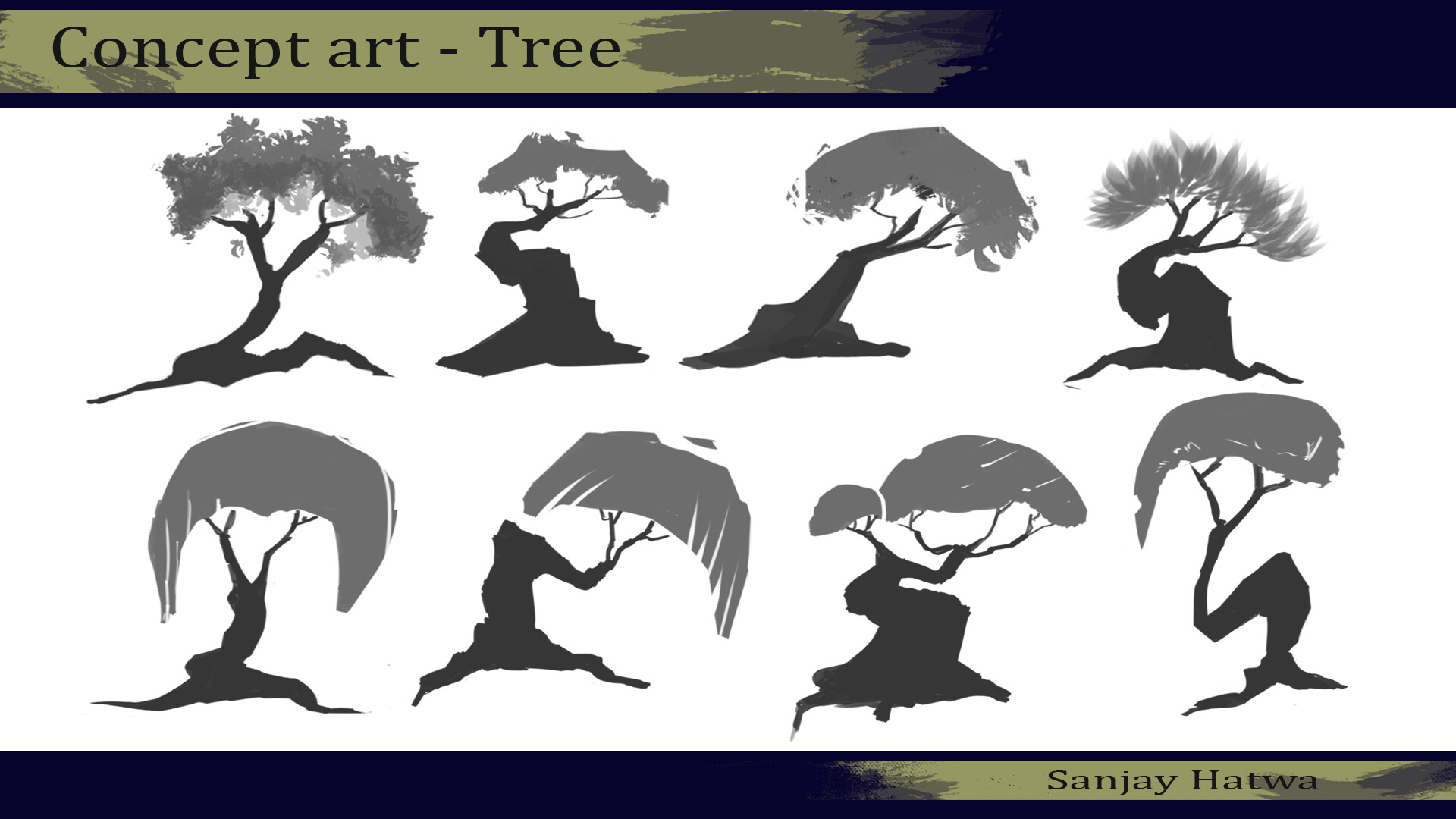 ArtStation - Tree Concept Art