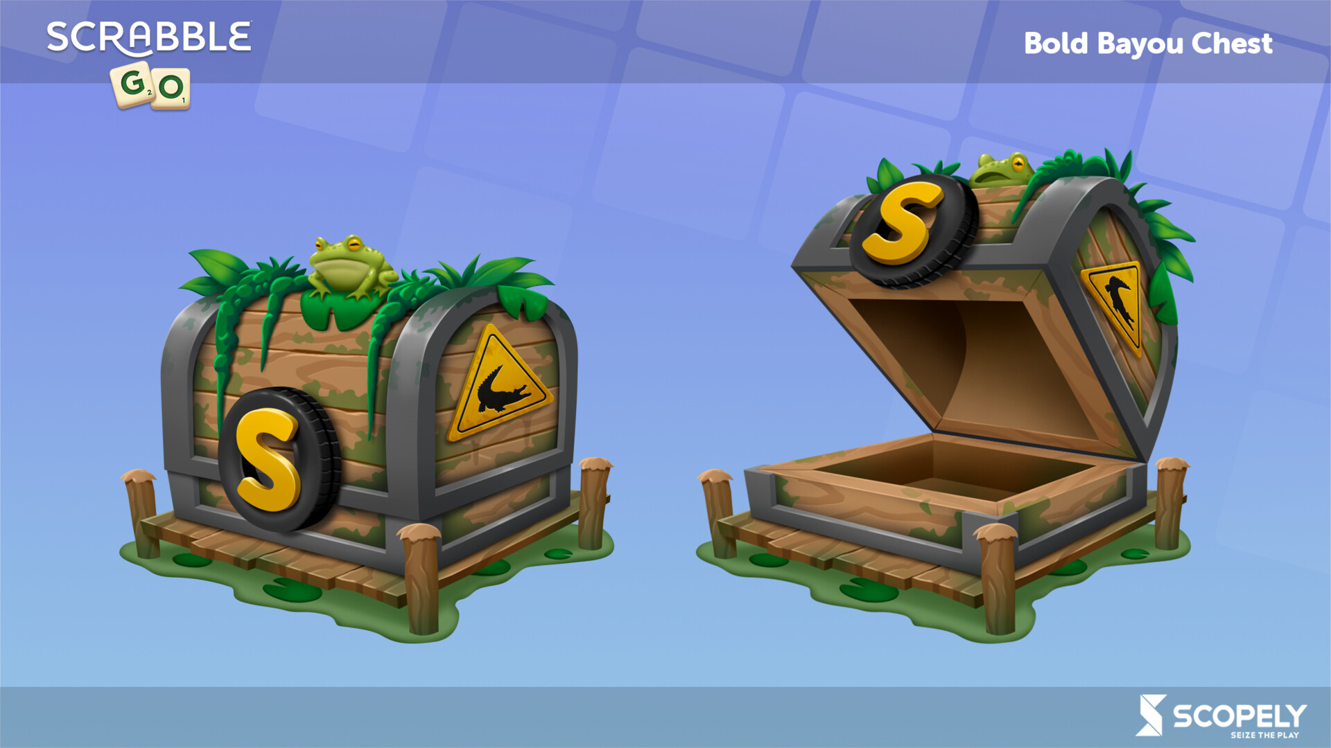 Tworents - Scrabble Go - Chests Design