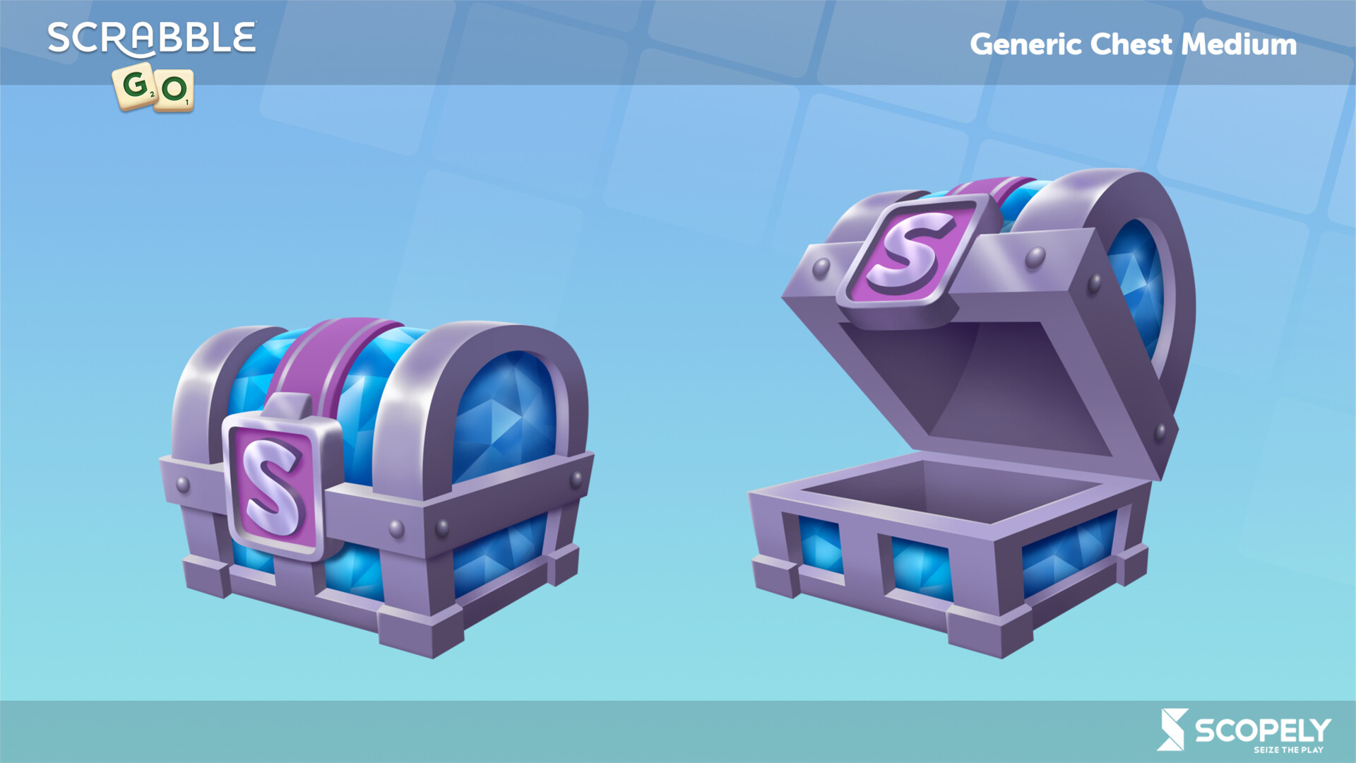Tworents - Scrabble Go - Chests Design
