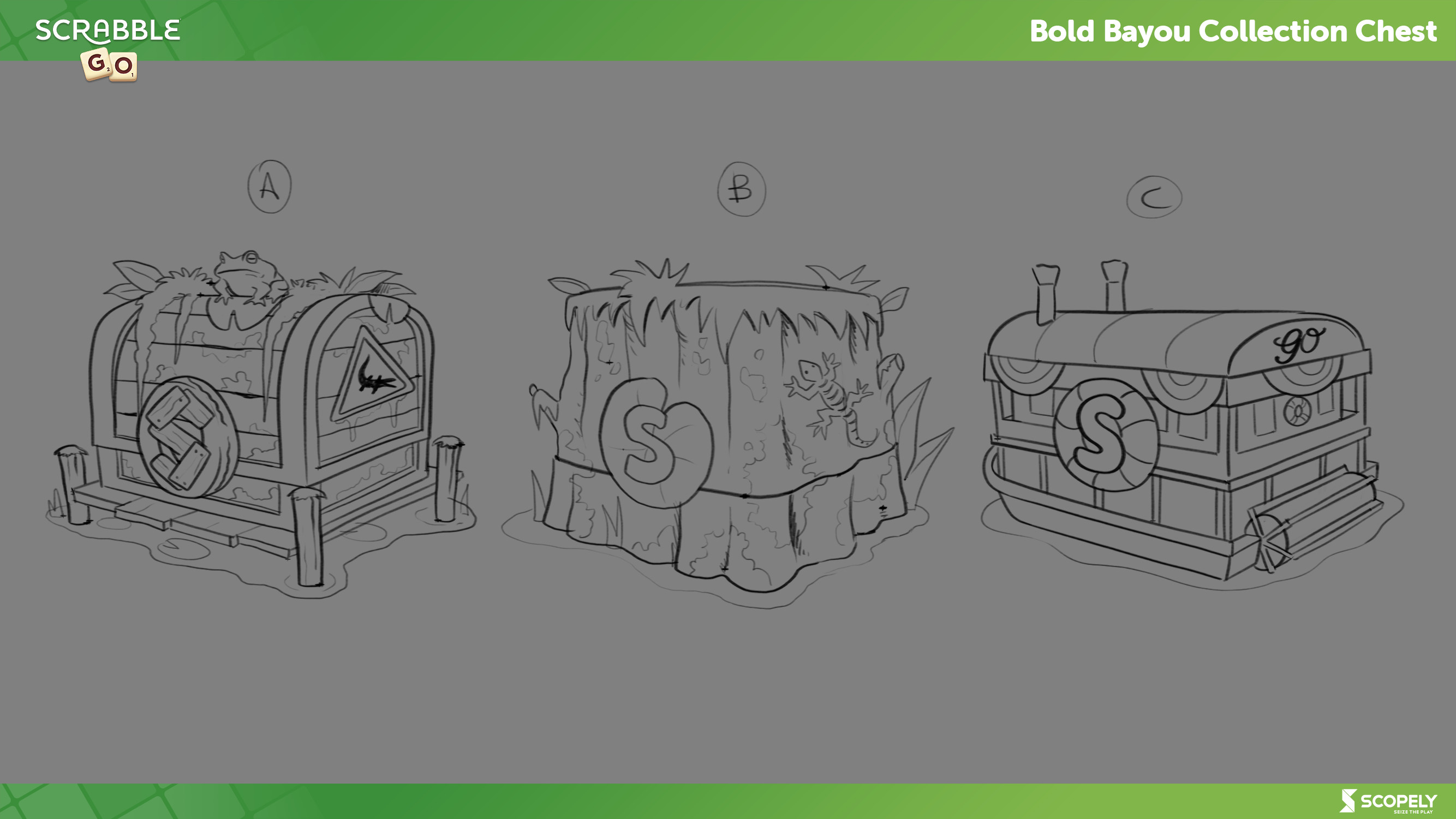 Tworents - Scrabble Go - Chests Design
