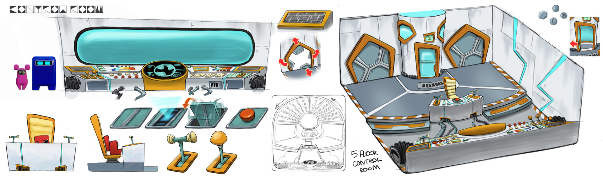 Elena Shevtsova - Zoom Boom Doom concept art | part 2