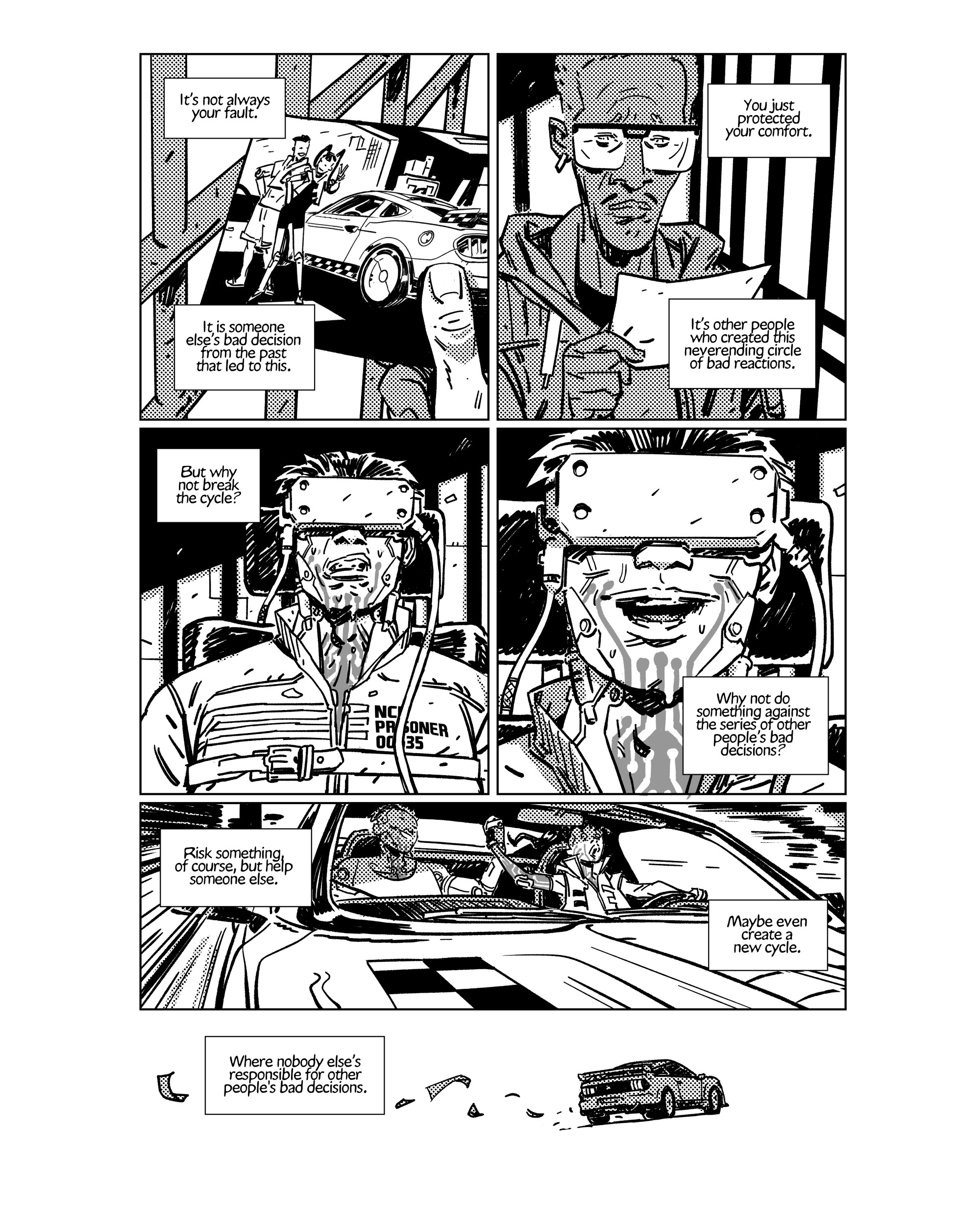 Roberto Ricci - Cyberpunk 2077 "Blackout" issue 2 (Pages)