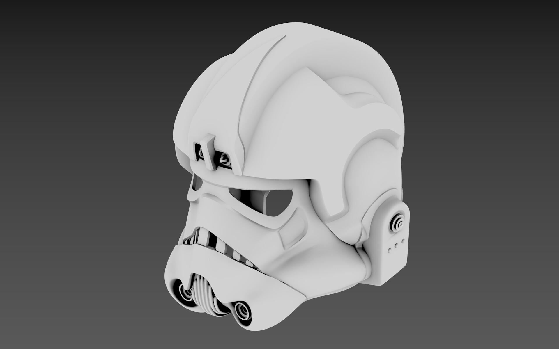 ArtStation - Empire Pilot's Helmet \ Inferno Squad