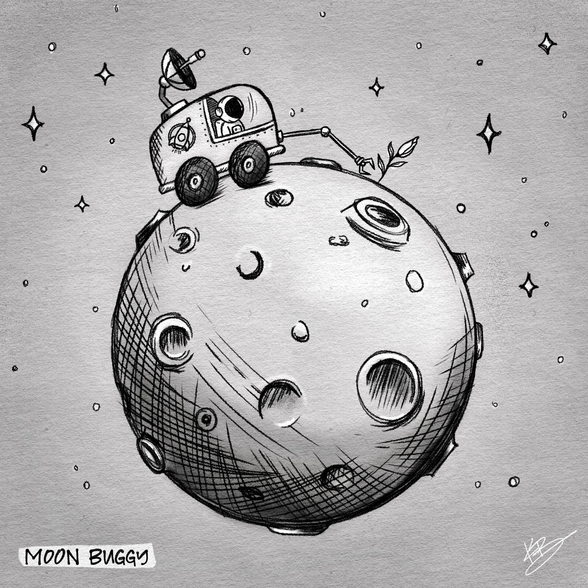 ArtStation - Moon Buggy