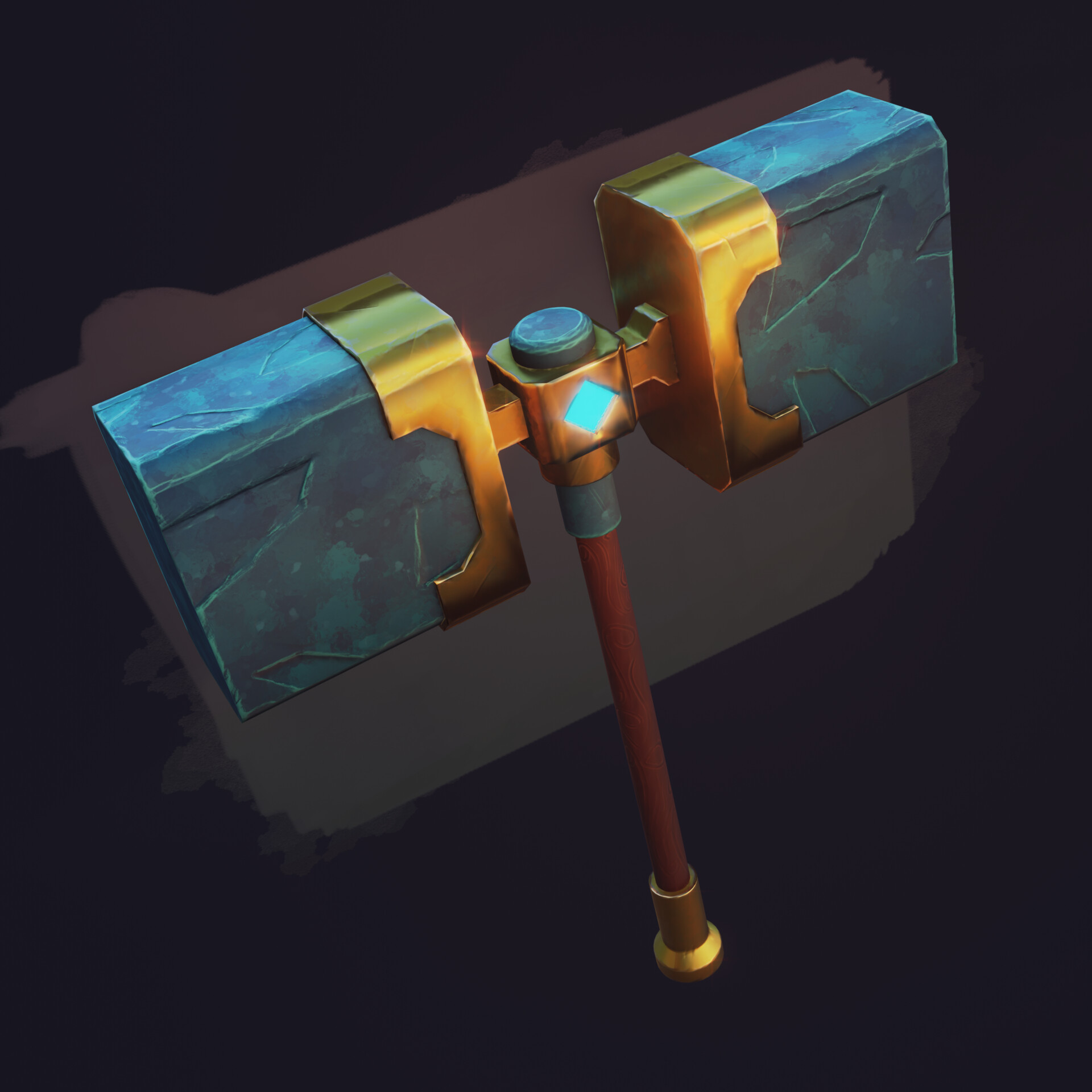 ArtStation - Stylised Hammer
