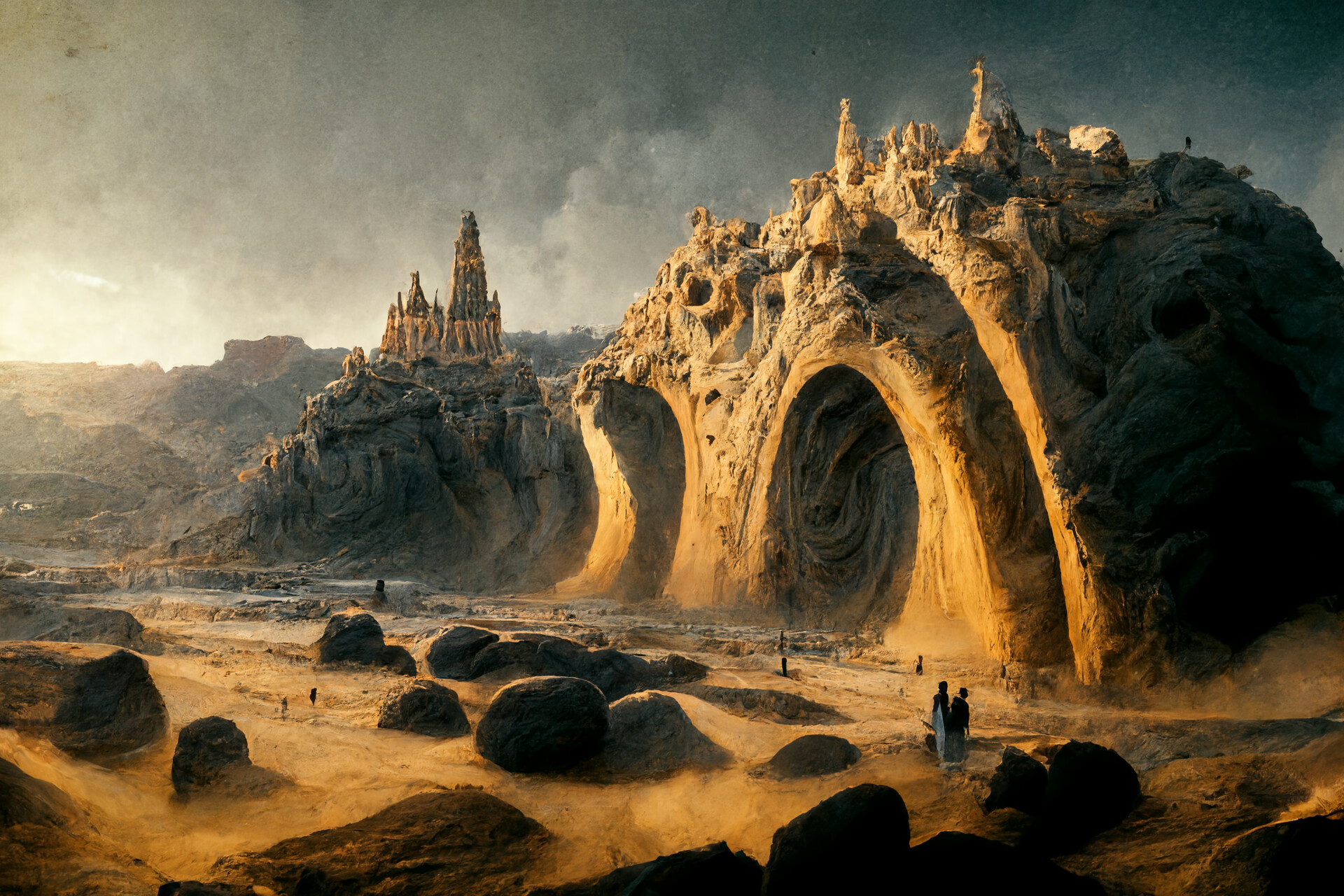 ArtStation - Oasis - Lost Civilization