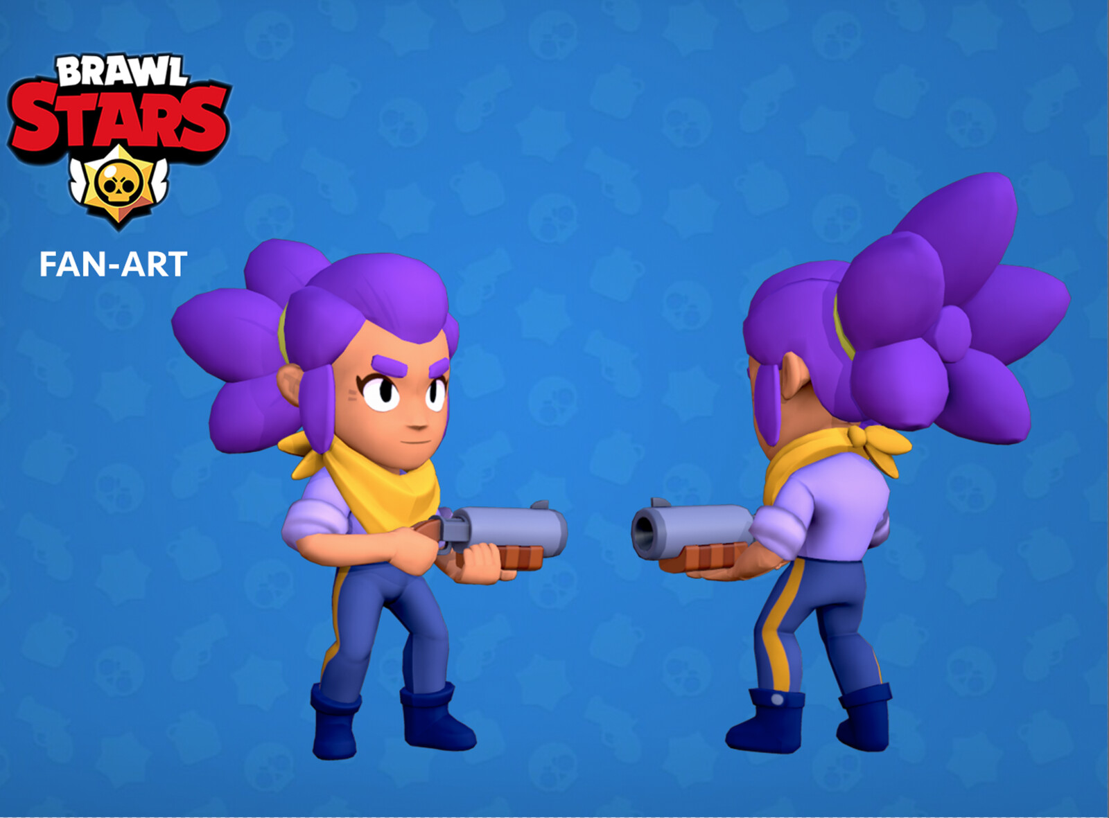 DTrus - Shelly - Brawl Stars