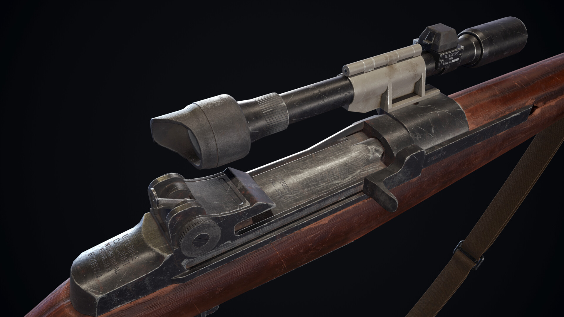 ArtStation - M1D Garand