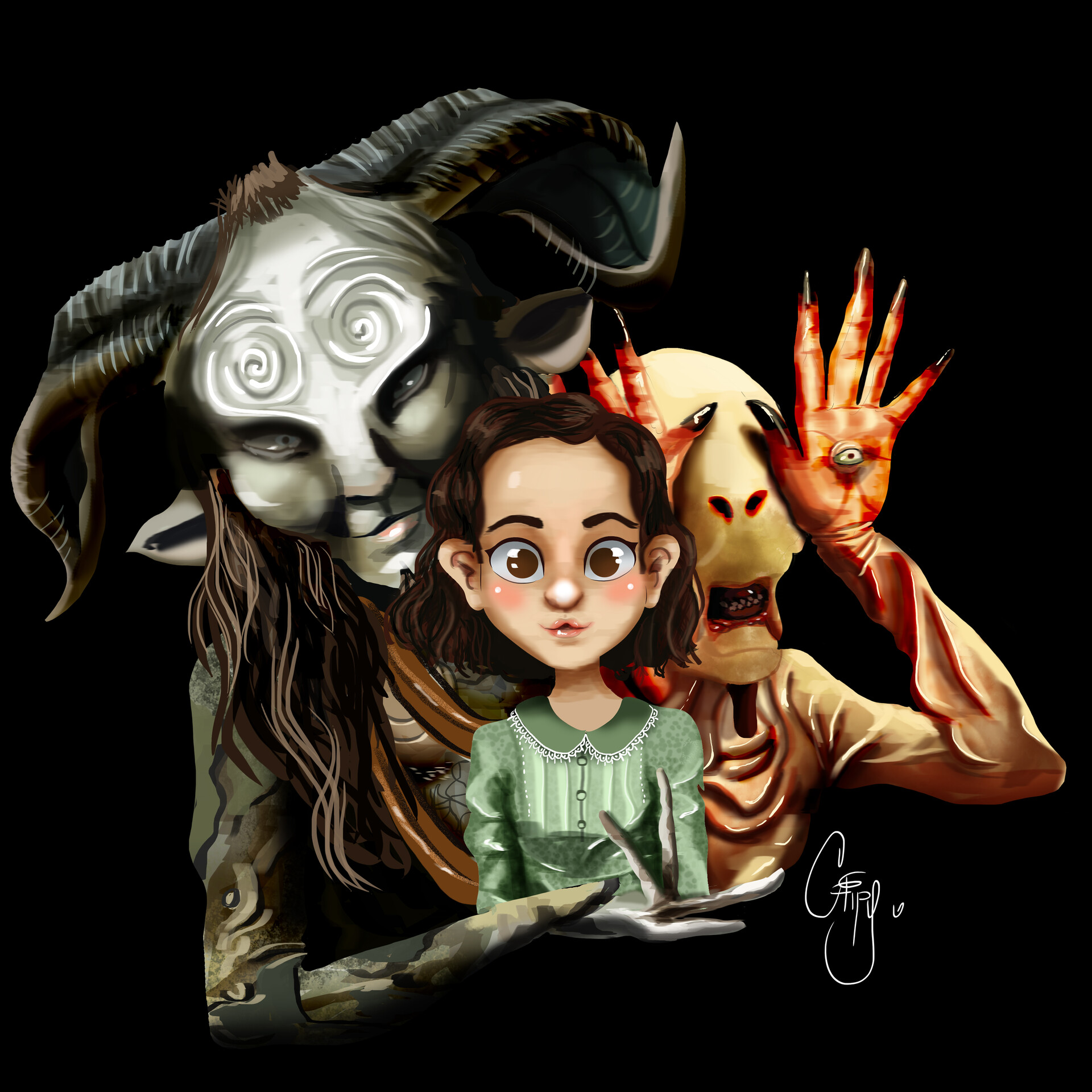 ArtStation - El laberinto del fauno