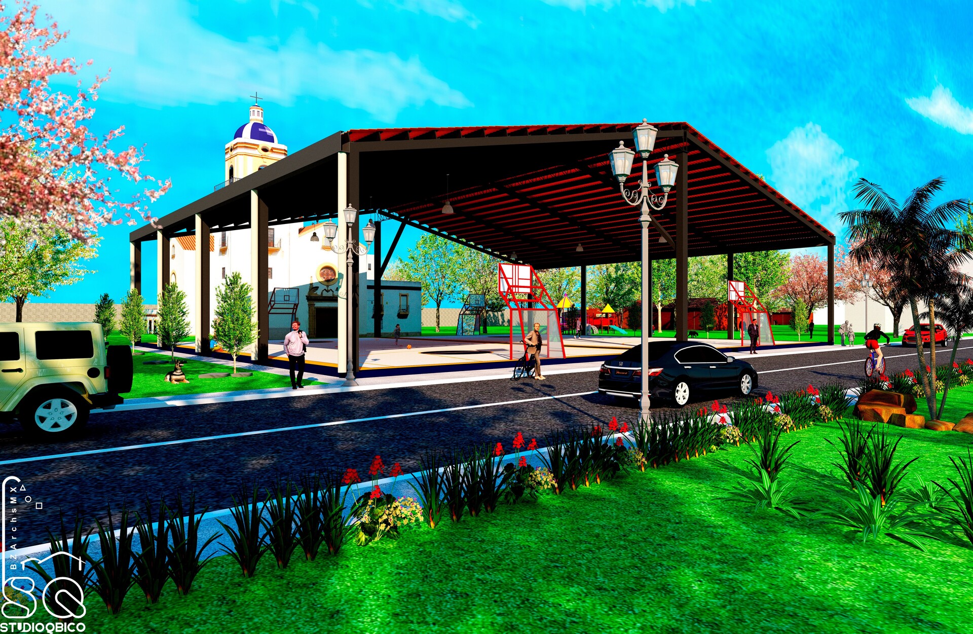 ArtStation - Techado "NOCHIXTLAN"