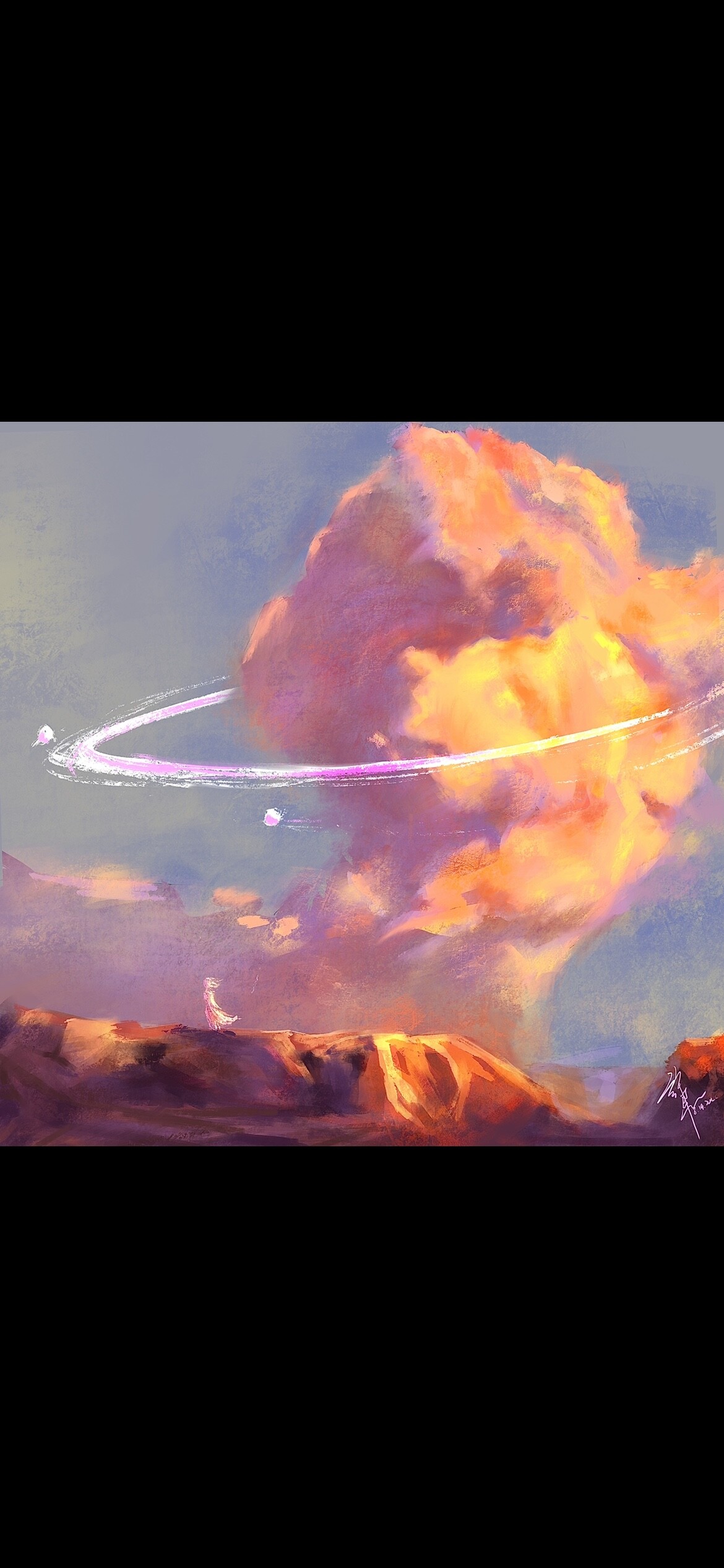 ArtStation - Color Study1: Cloud