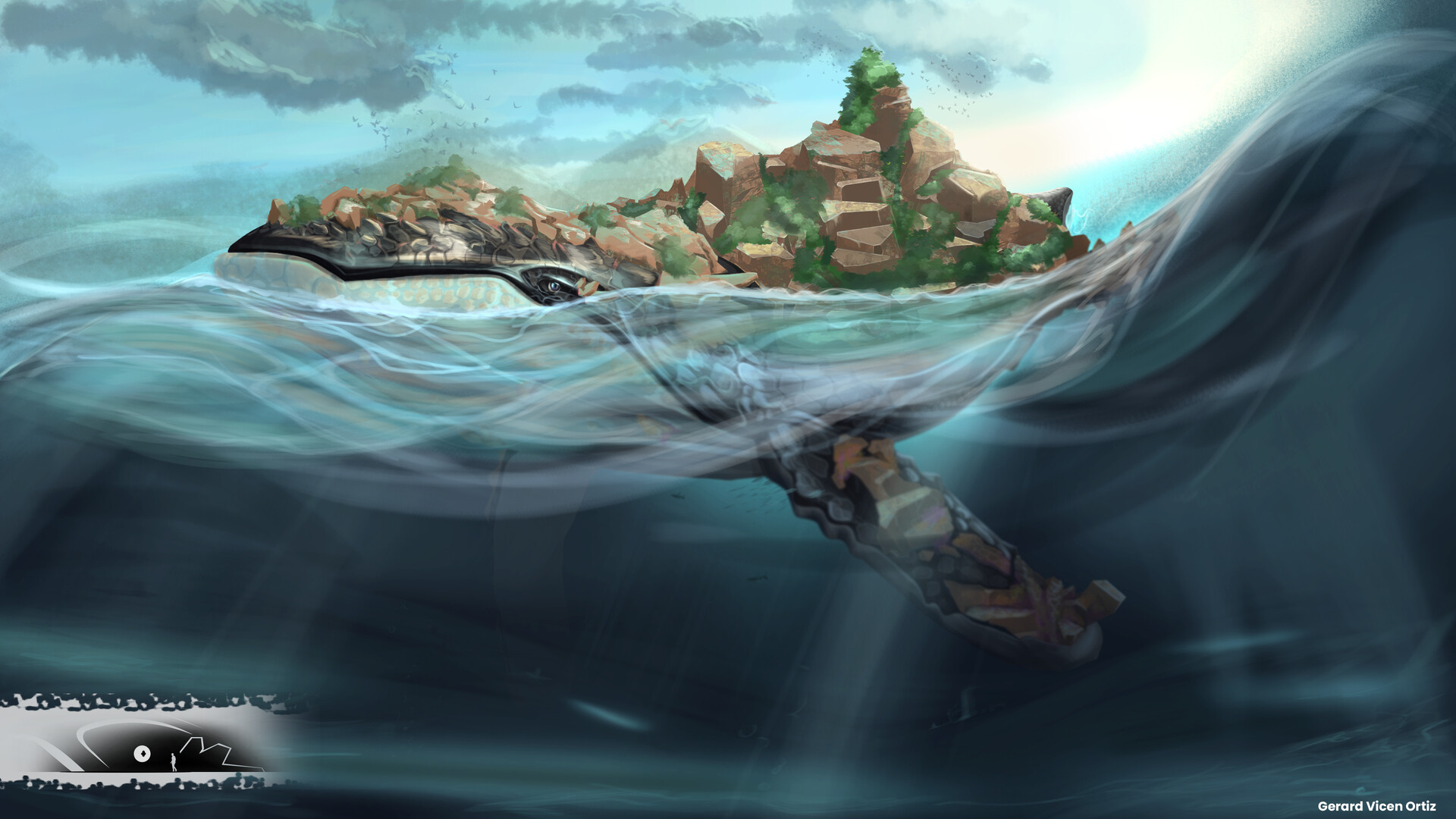 ArtStation - ISLAND CREATURE