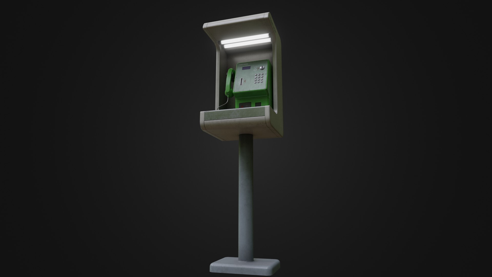 ArtStation - Japanese public phone