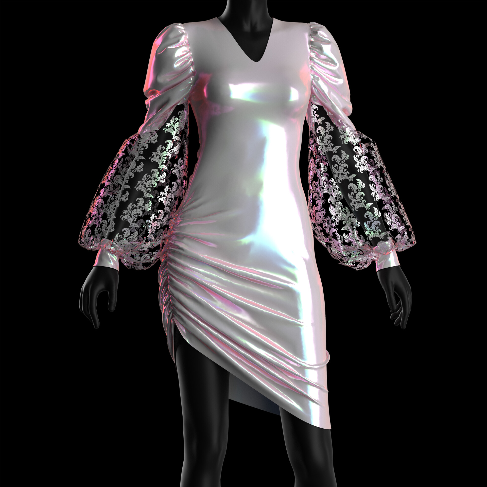 ArtStation - Womens Clothing (OBJ+mtl+FBX+ZPRJ) #206