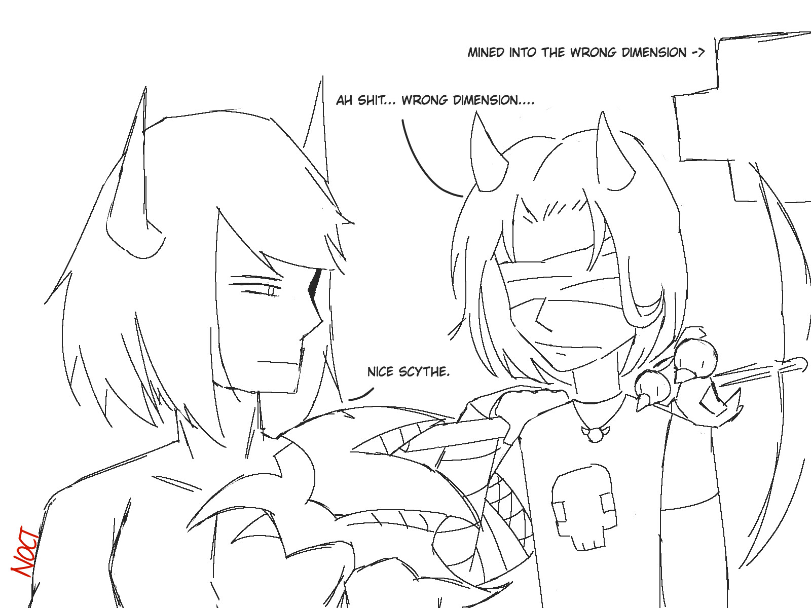 ArtStation - Oops, wrong dimension.