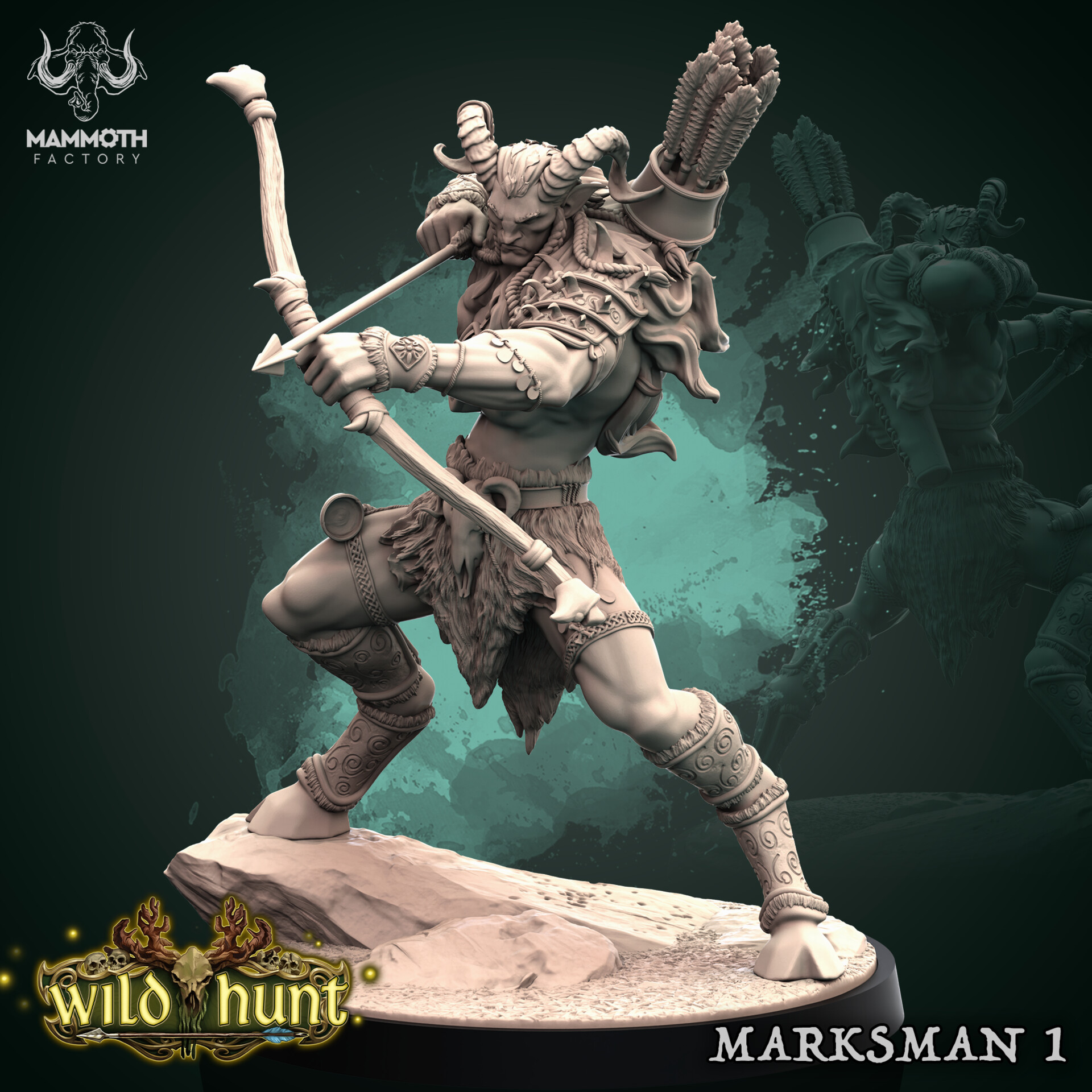 ArtStation - Marksman 1 - Work done for @MammothFactoryGames