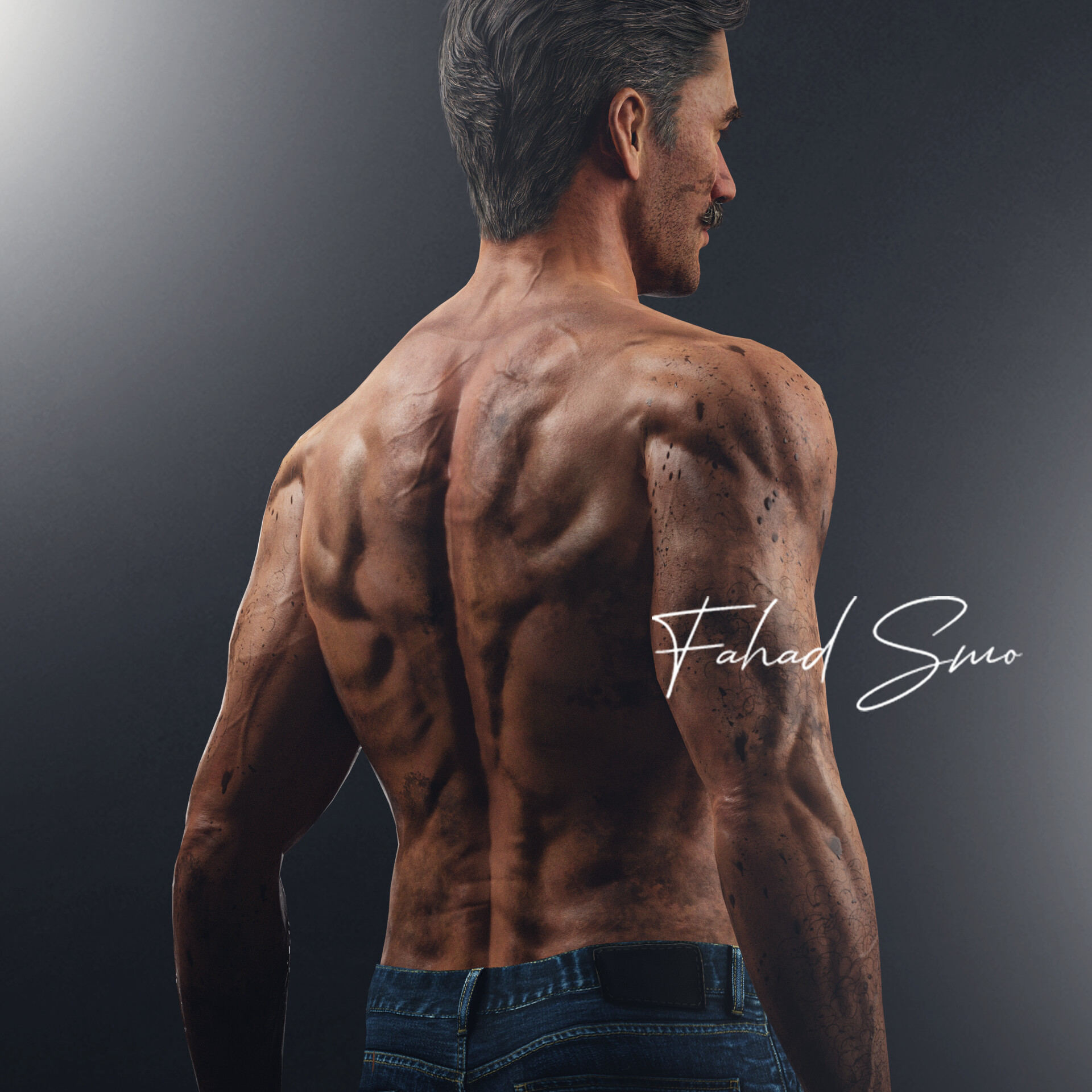 ArtStation - Male atanomy