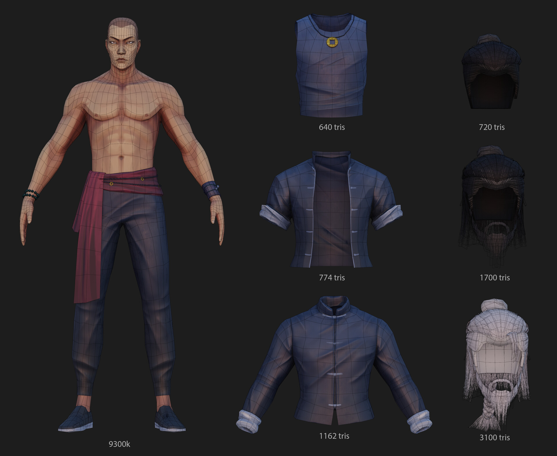 Rbrella_Art - (SIFU FANART) main character