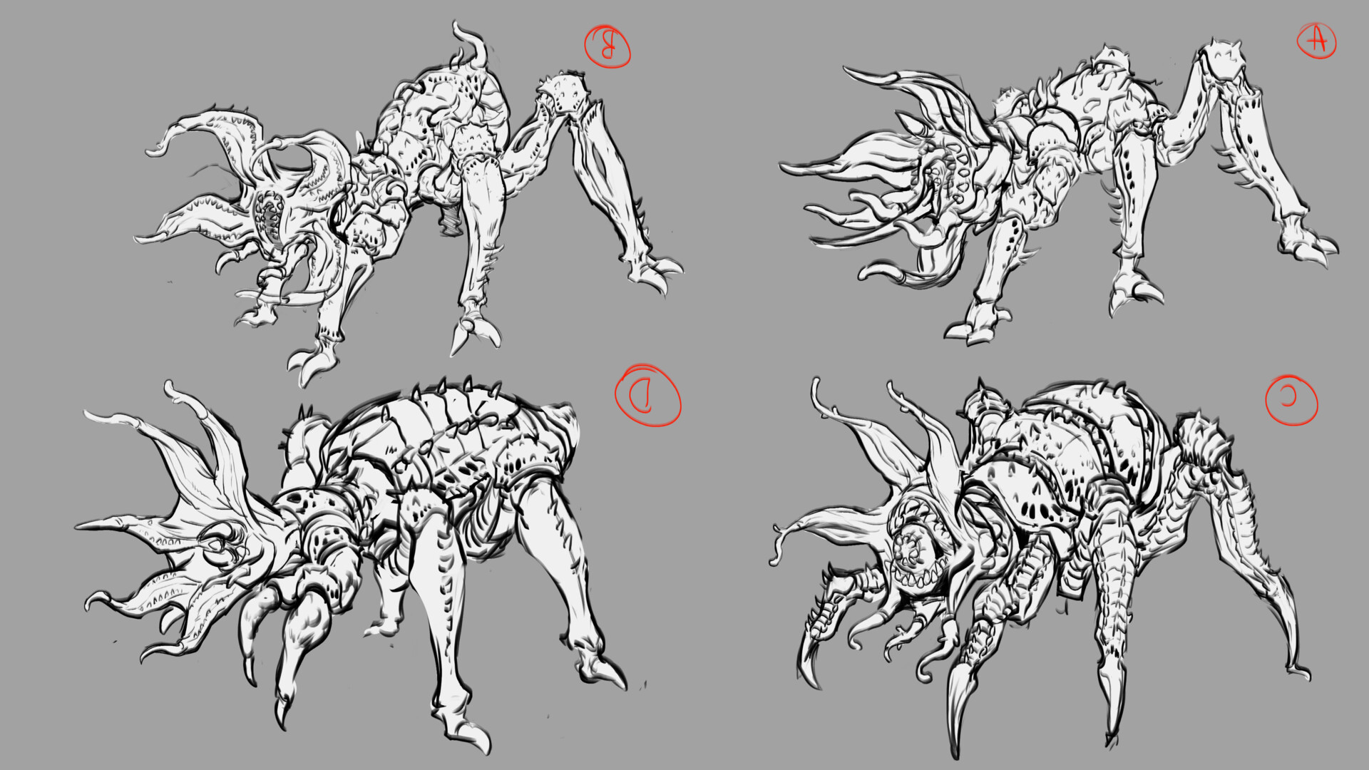 Weronika Kordeusz - Nemesis: Distress- Adult Alien and Creeper Visual Upgrades