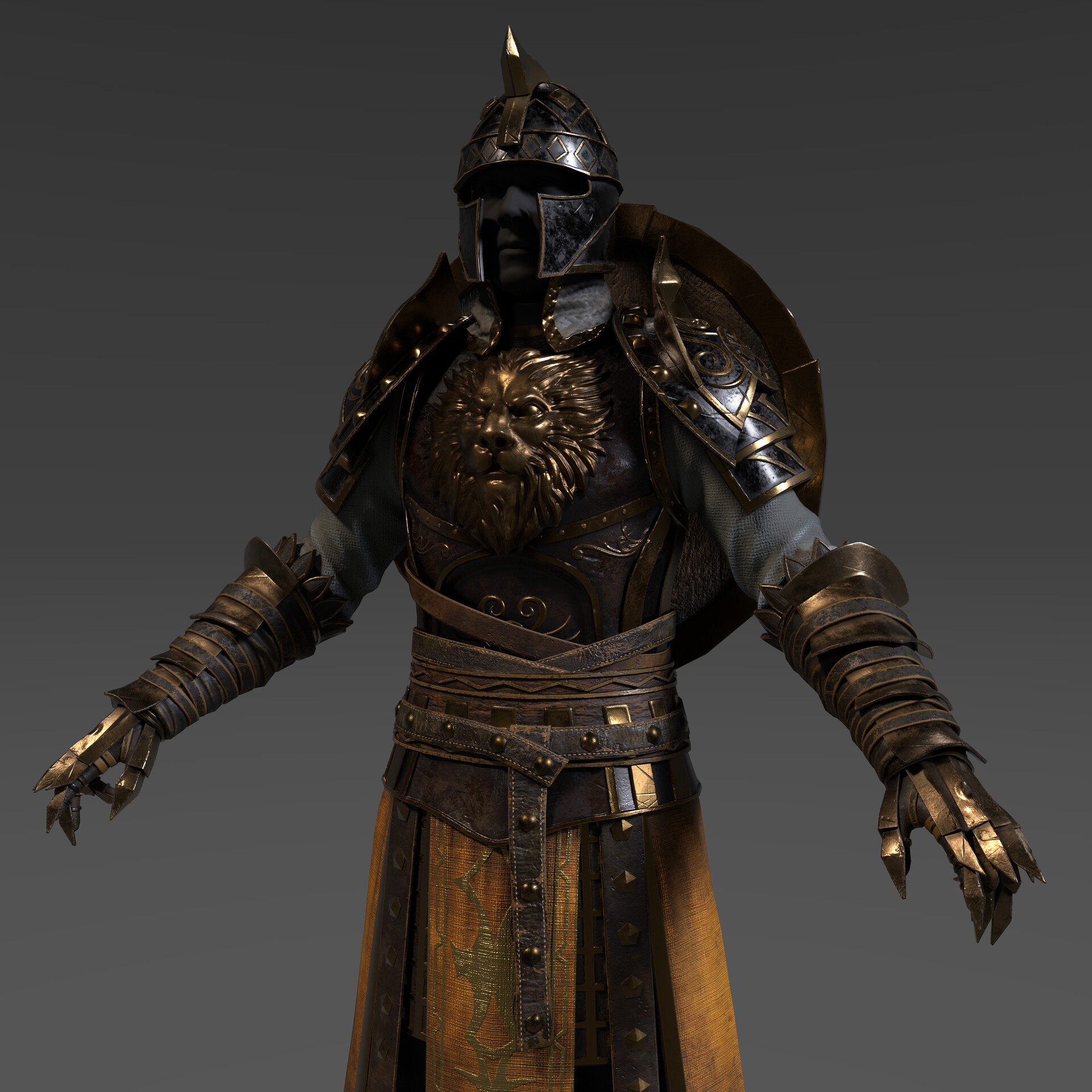 ArtStation - armor charactur WIP-01