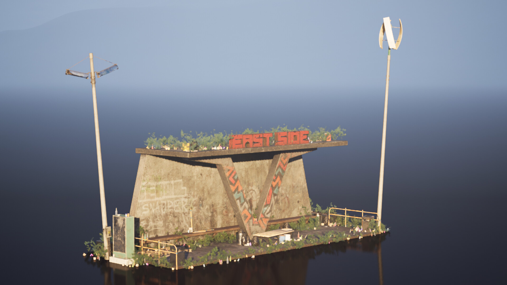 Evgenii Nikolskii - Cyberpunk Bus Stop