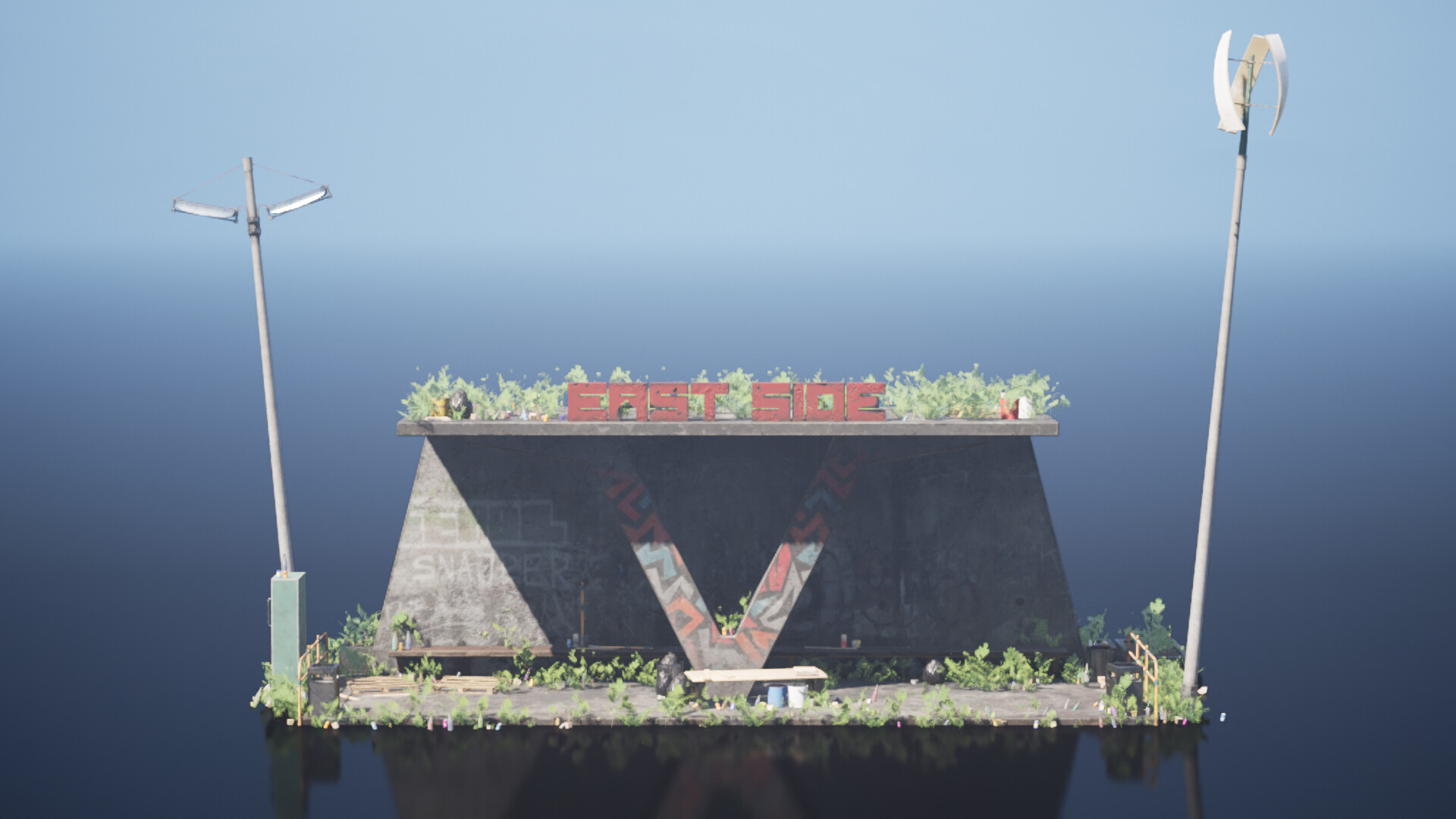 Evgenii Nikolskii - Cyberpunk Bus Stop