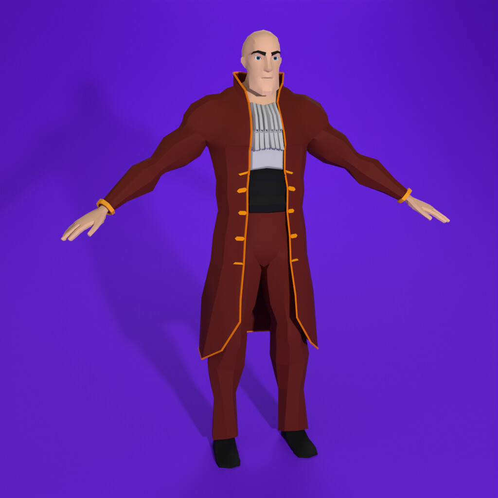 ArtStation - Low-Poly Character Outfit