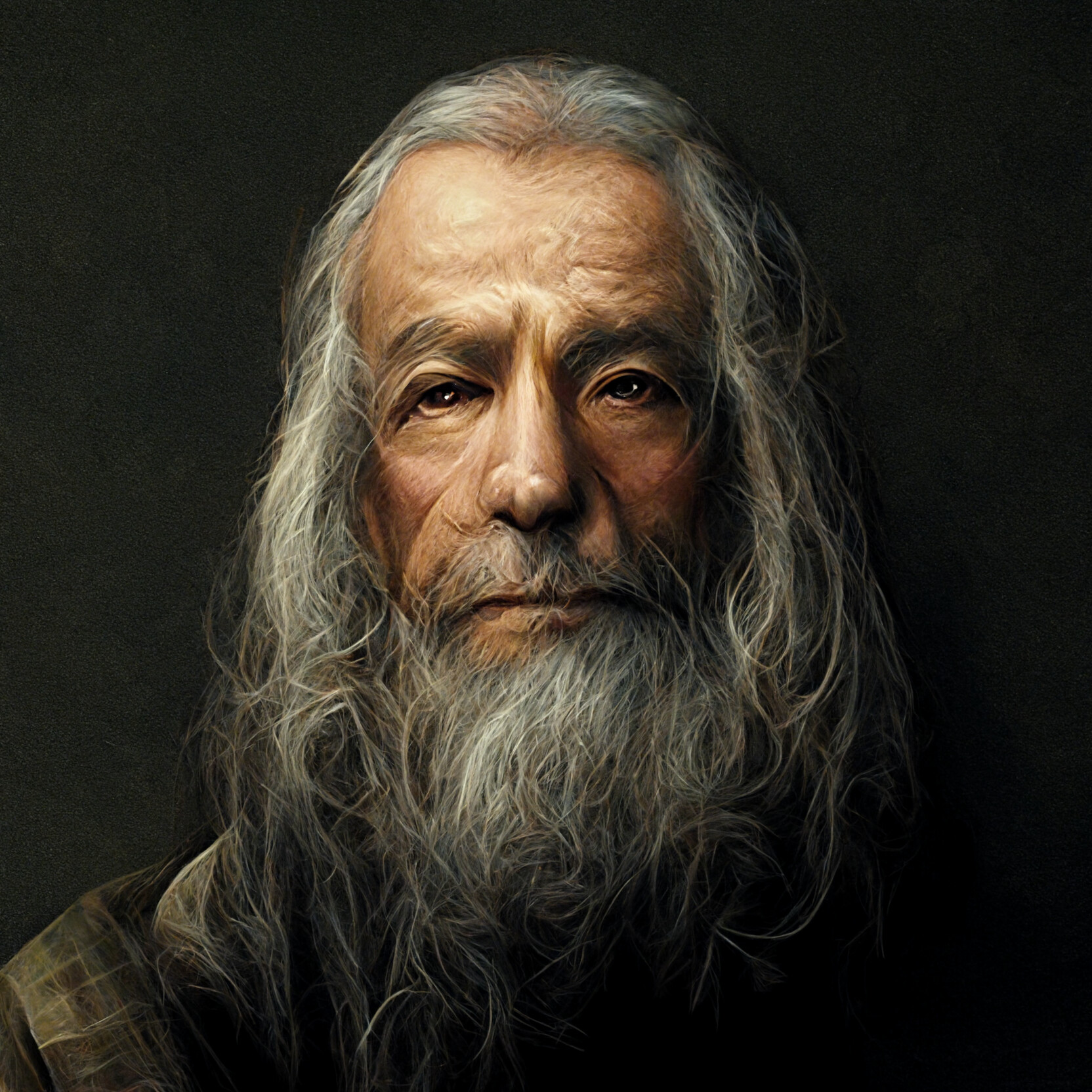 ArtStation - Gandalf Portrait - Midjourney Experiments #03