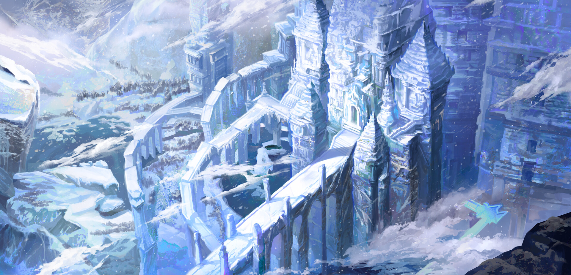 ArtStation - Snow Temple