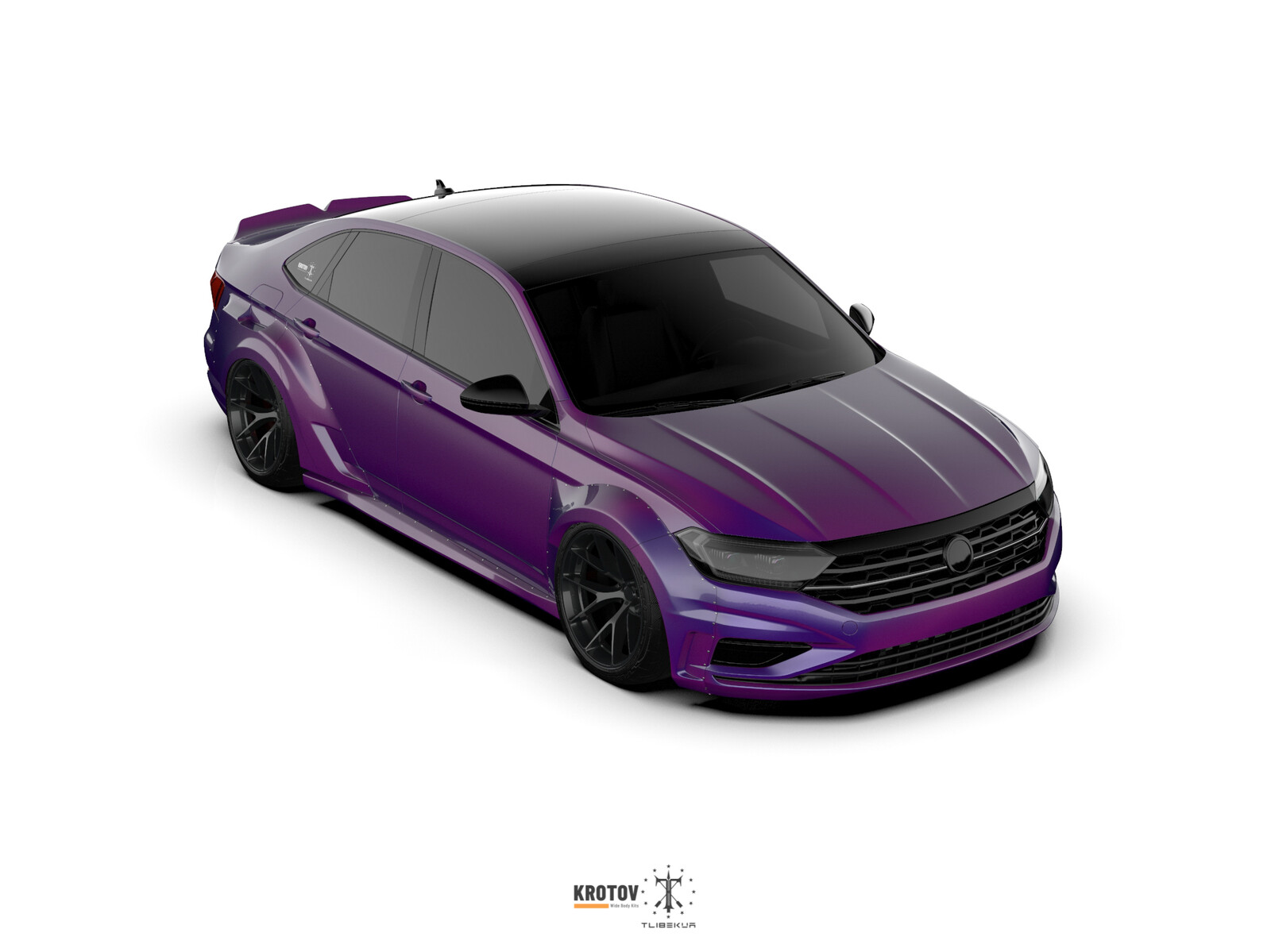 Kasim Tlibekua - VW Jetta (mk7) Widebody kit