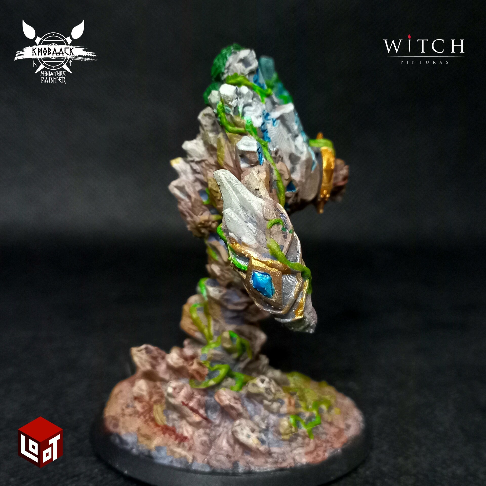 ArtStation - Earth Elemental guardian of the forests of City of Portals