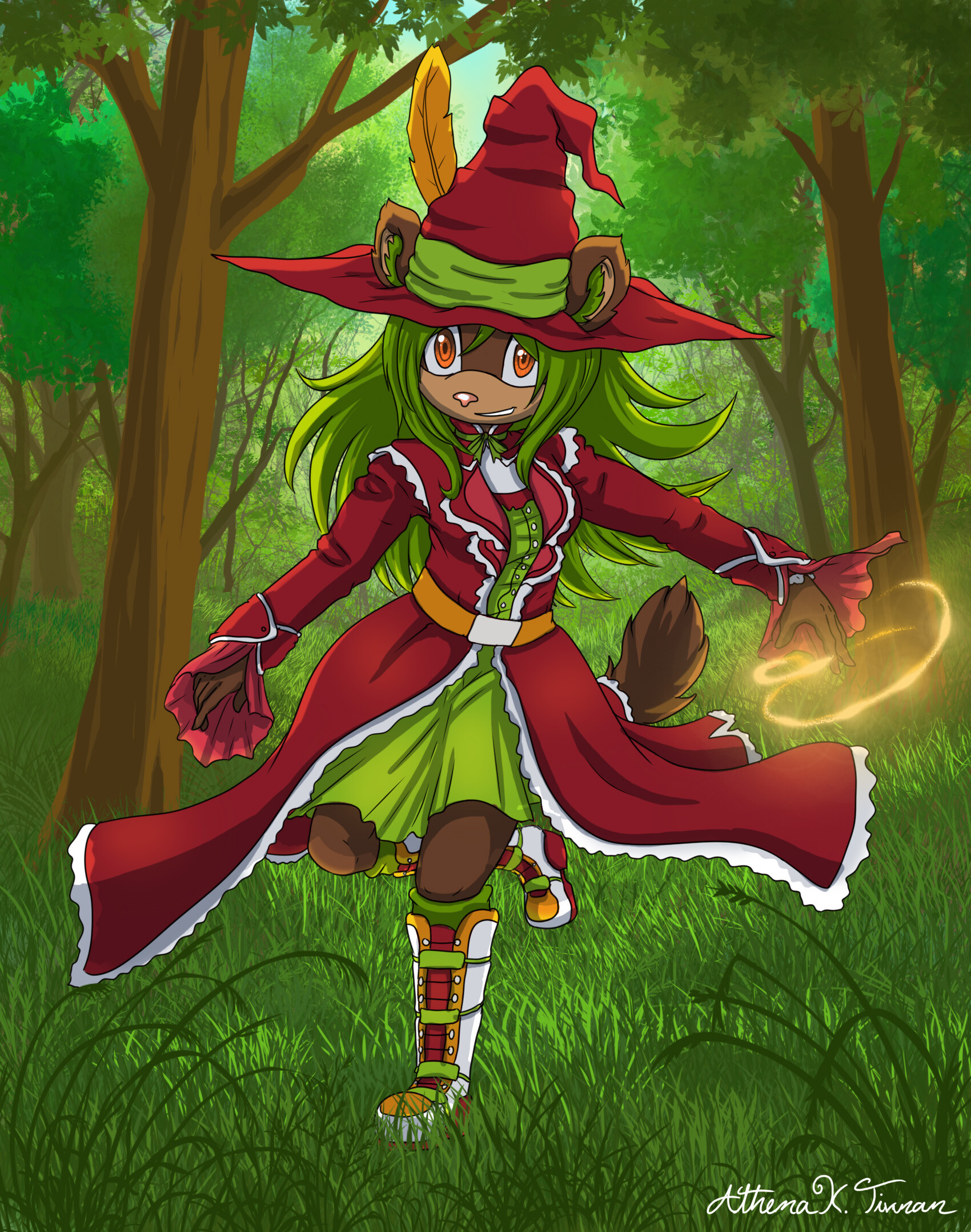 ArtStation - Brandy the Witch